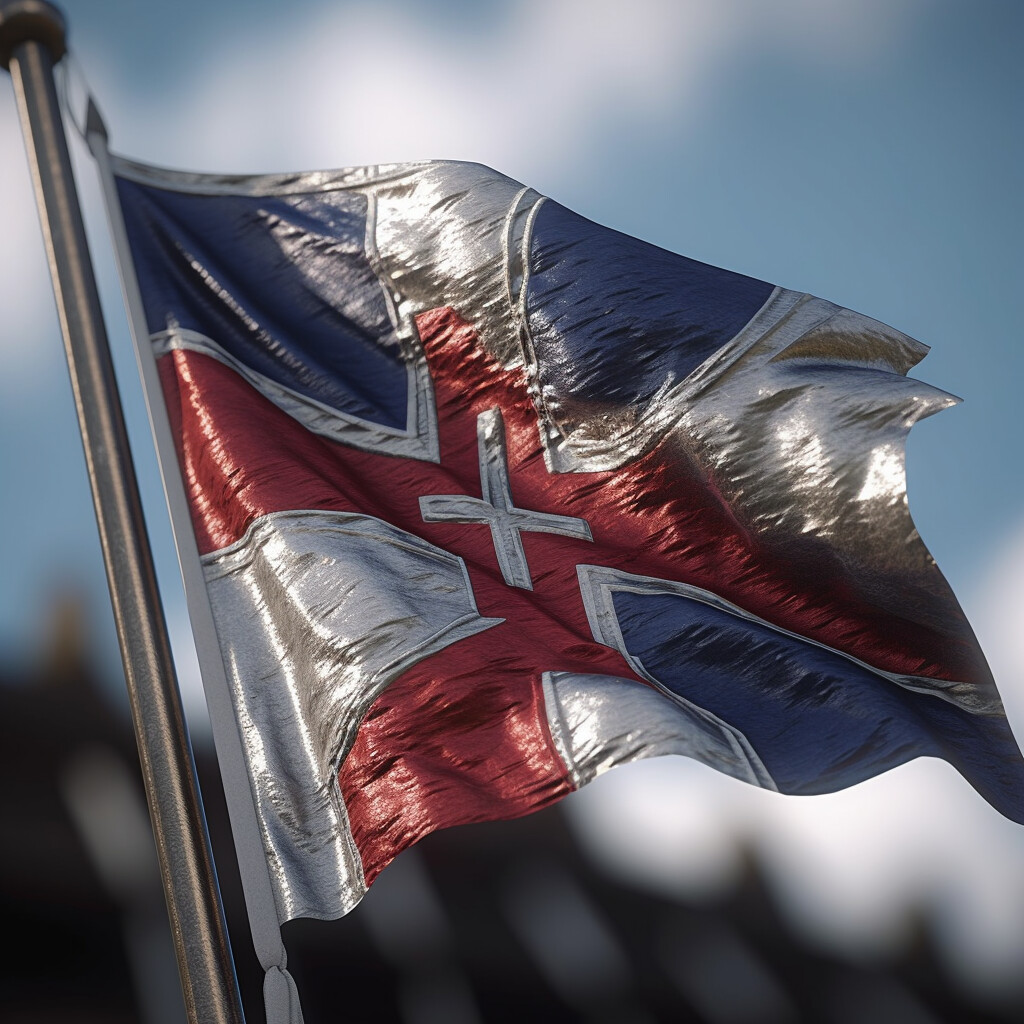ArtStation - Medieaval Flag VII