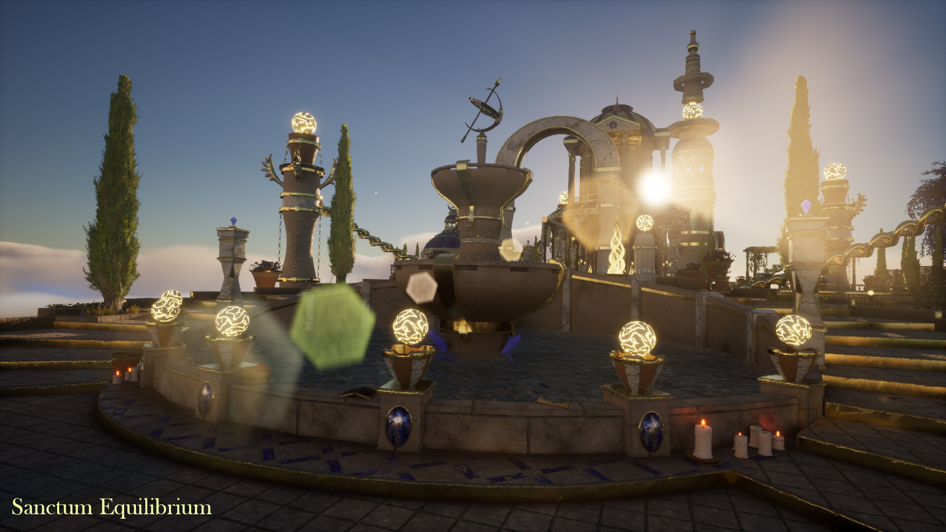 ArtStation - Sanctum Equilibrium Environment