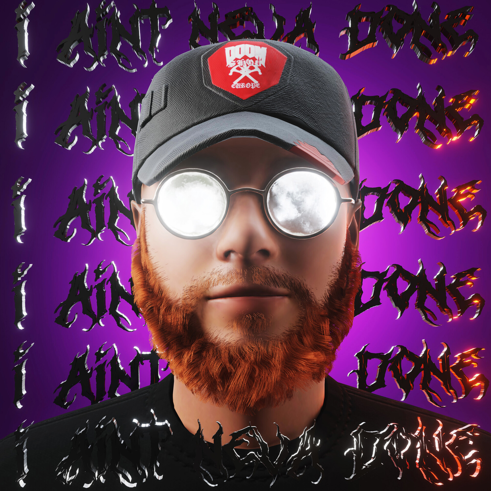 ArtStation - Freddie Dredd | 3D Character Coverart concept