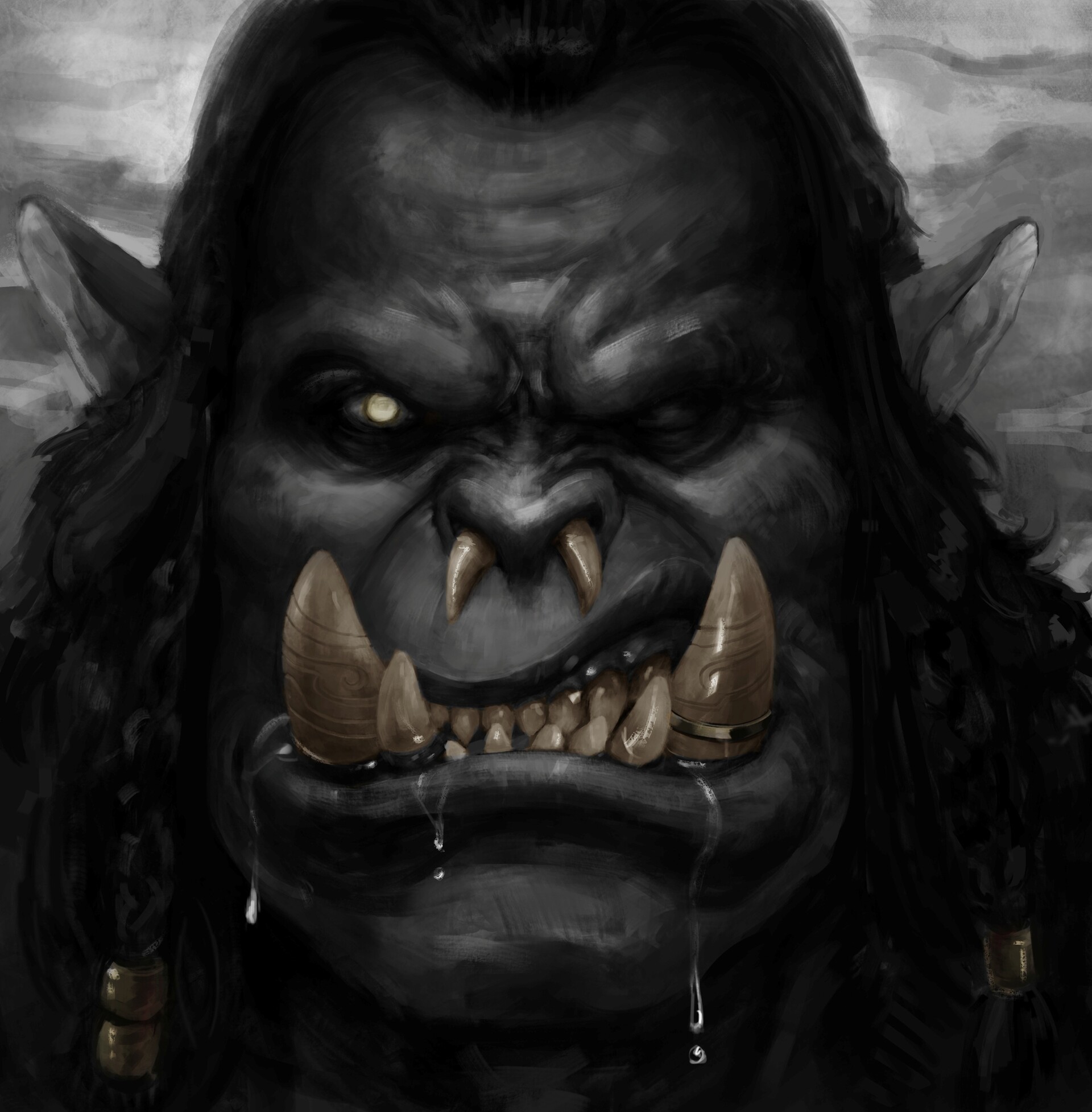 ArtStation - orc sketch