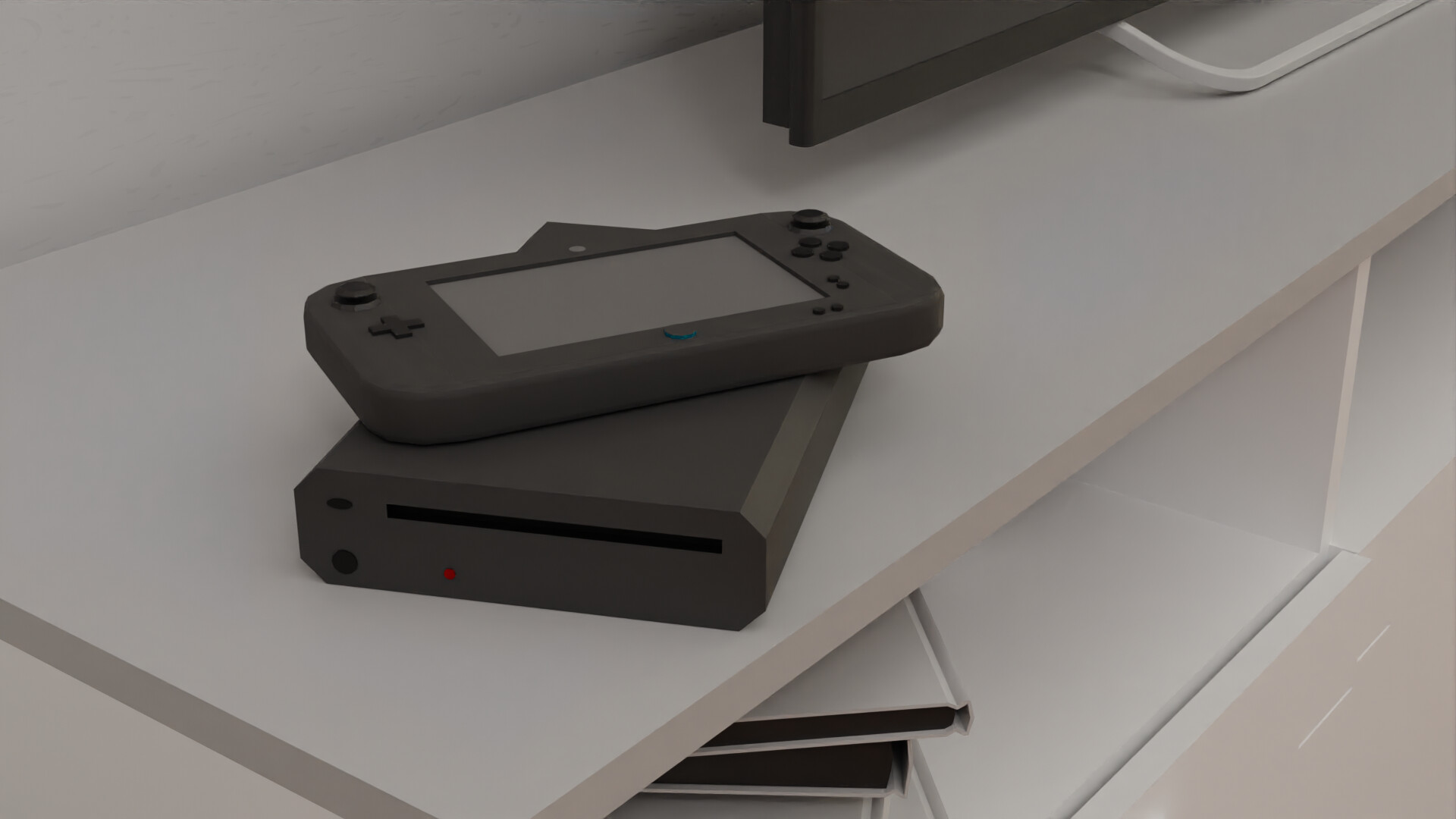 ArtStation - Low Poly Wii U Asset