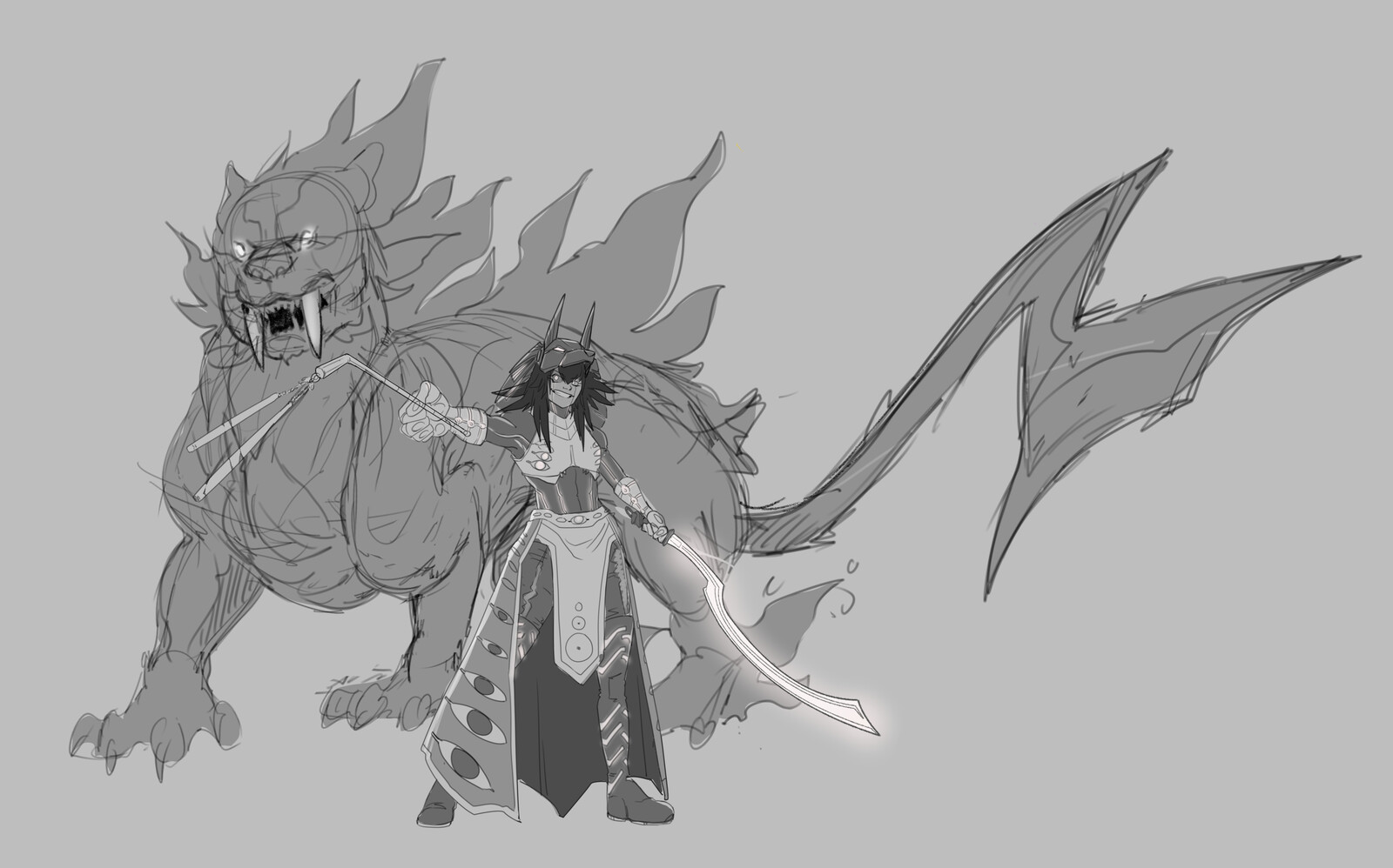 Nekkyo Usagi - Commission - OC Beastmaster