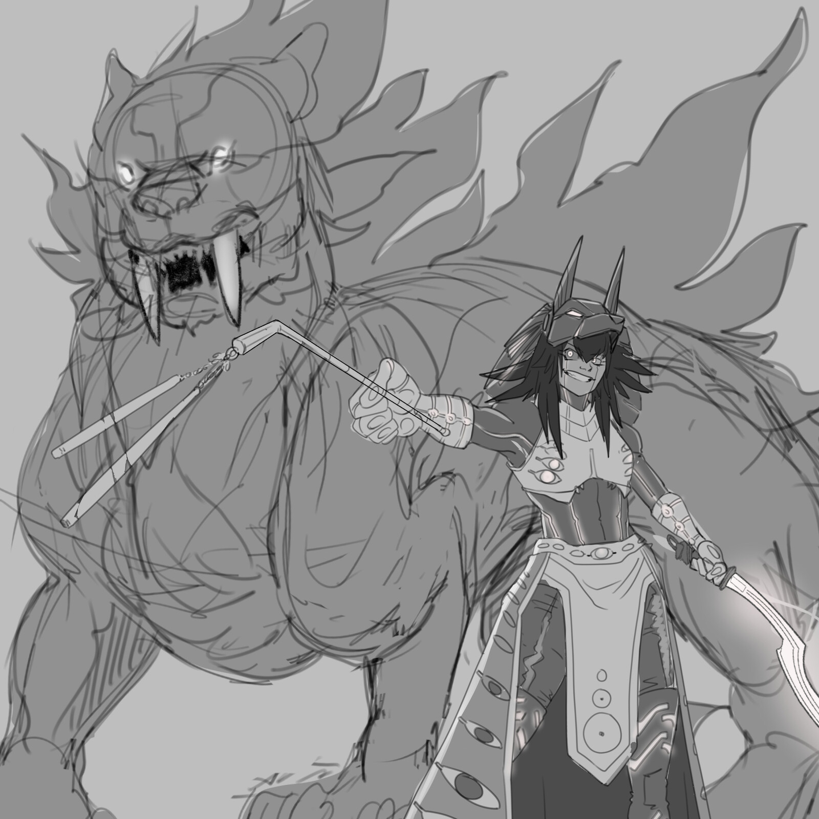 Nekkyo Usagi - Commission - OC Beastmaster