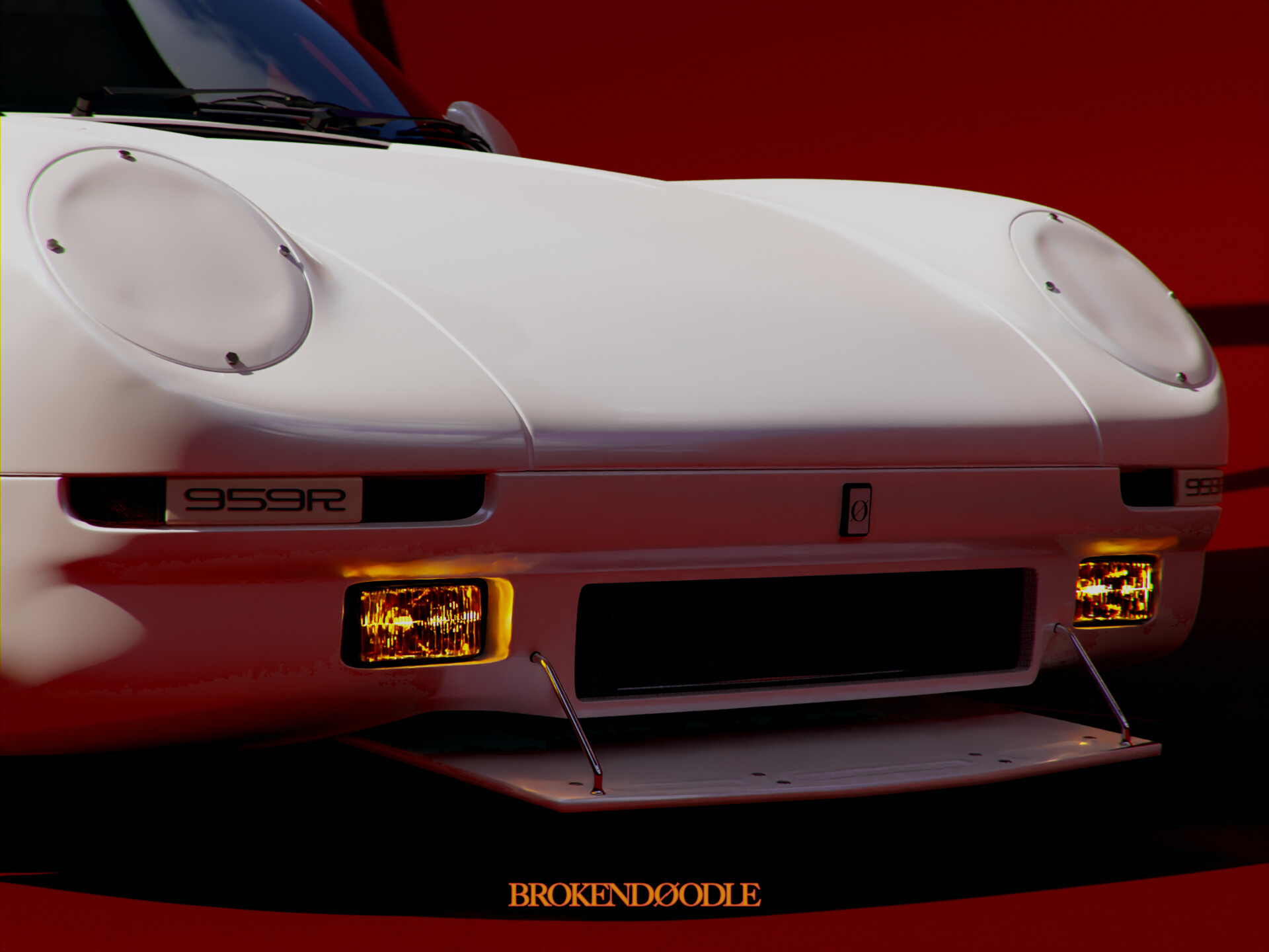 Broken Doodle - Porsche 959R