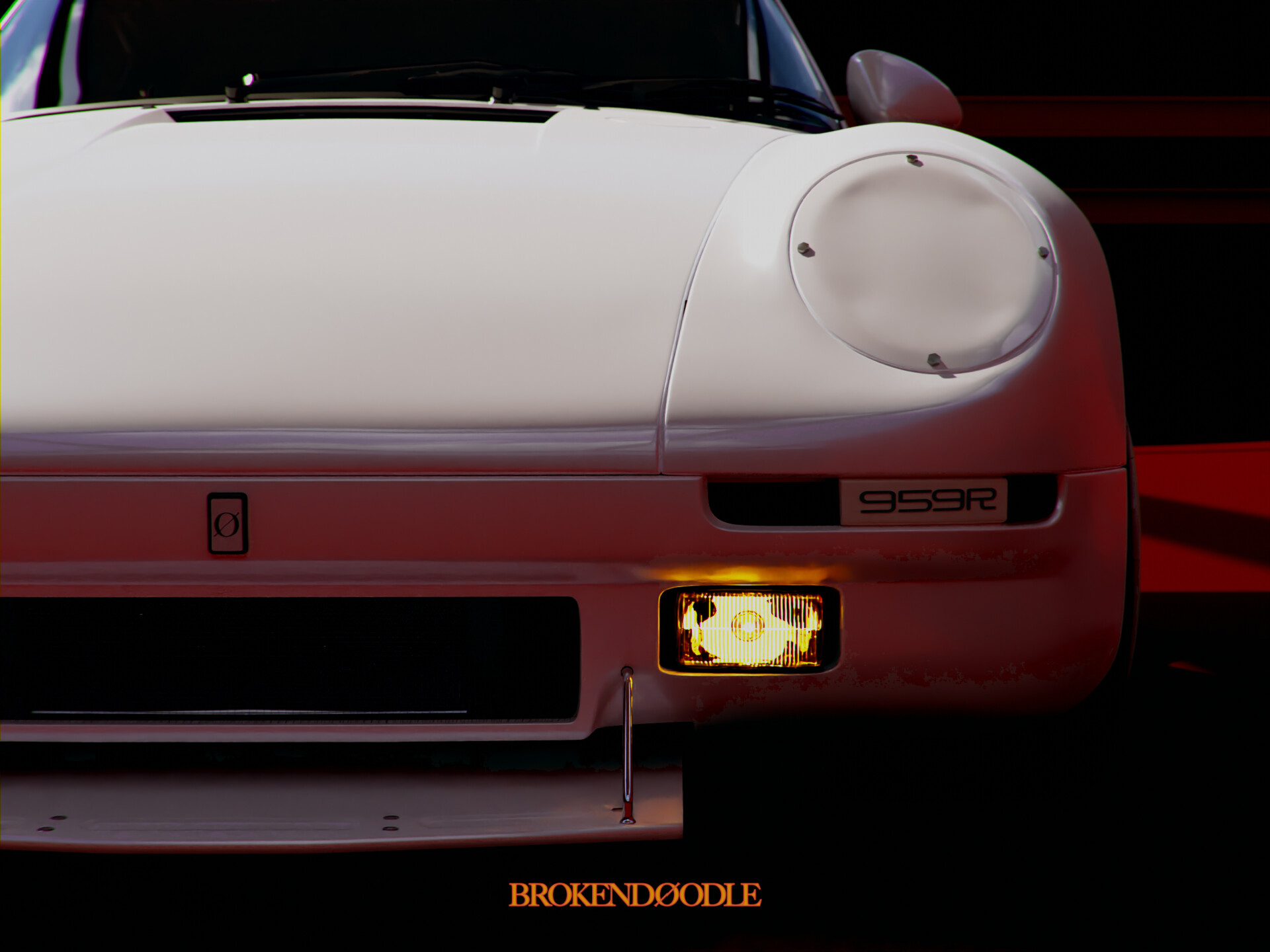 Broken Doodle - Porsche 959R