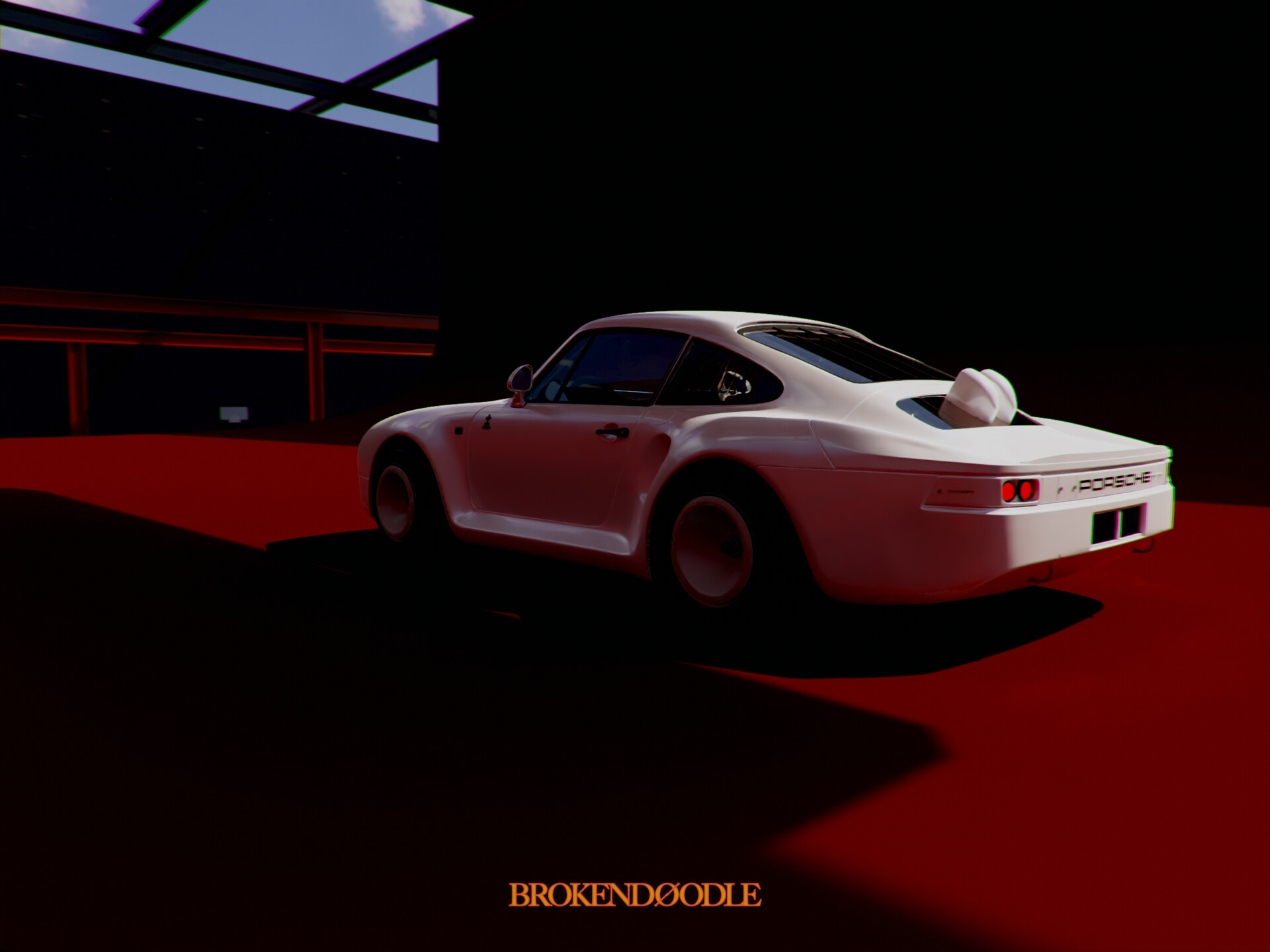 Broken Doodle - Porsche 959R