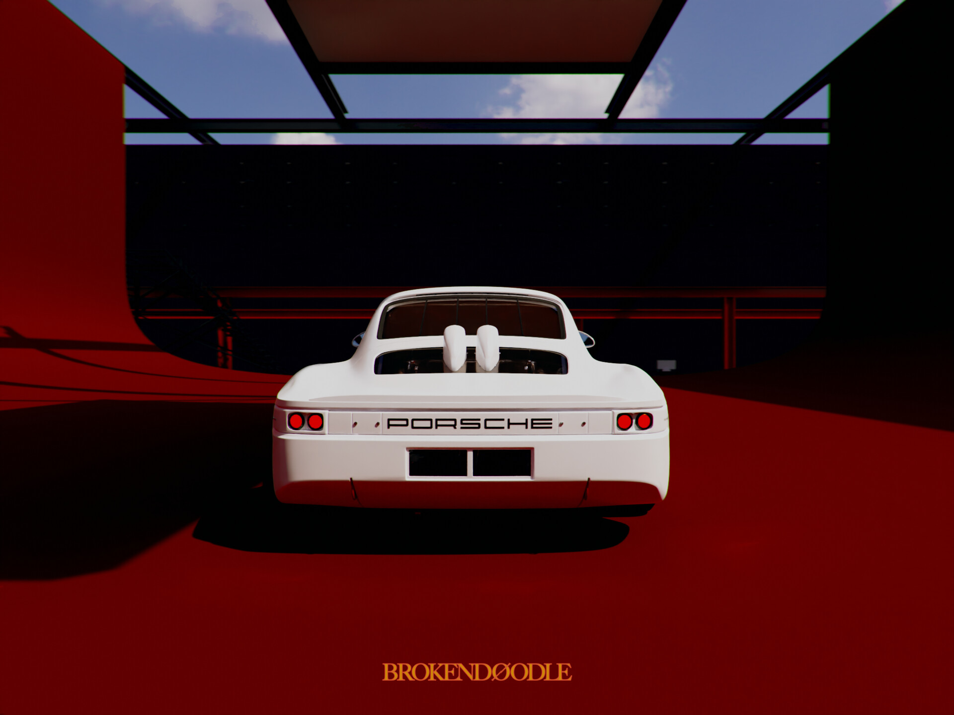 Broken Doodle - Porsche 959R