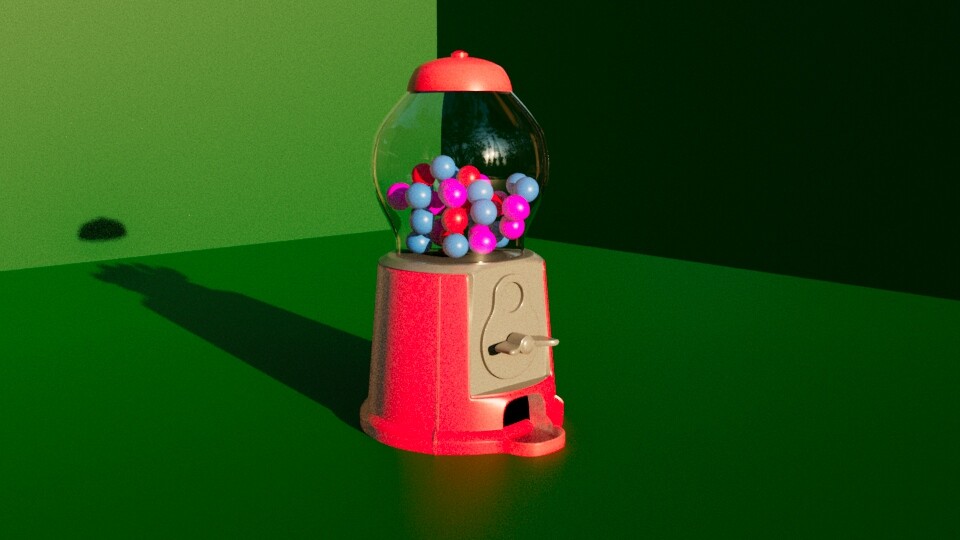 ArtStation - gumball machine
