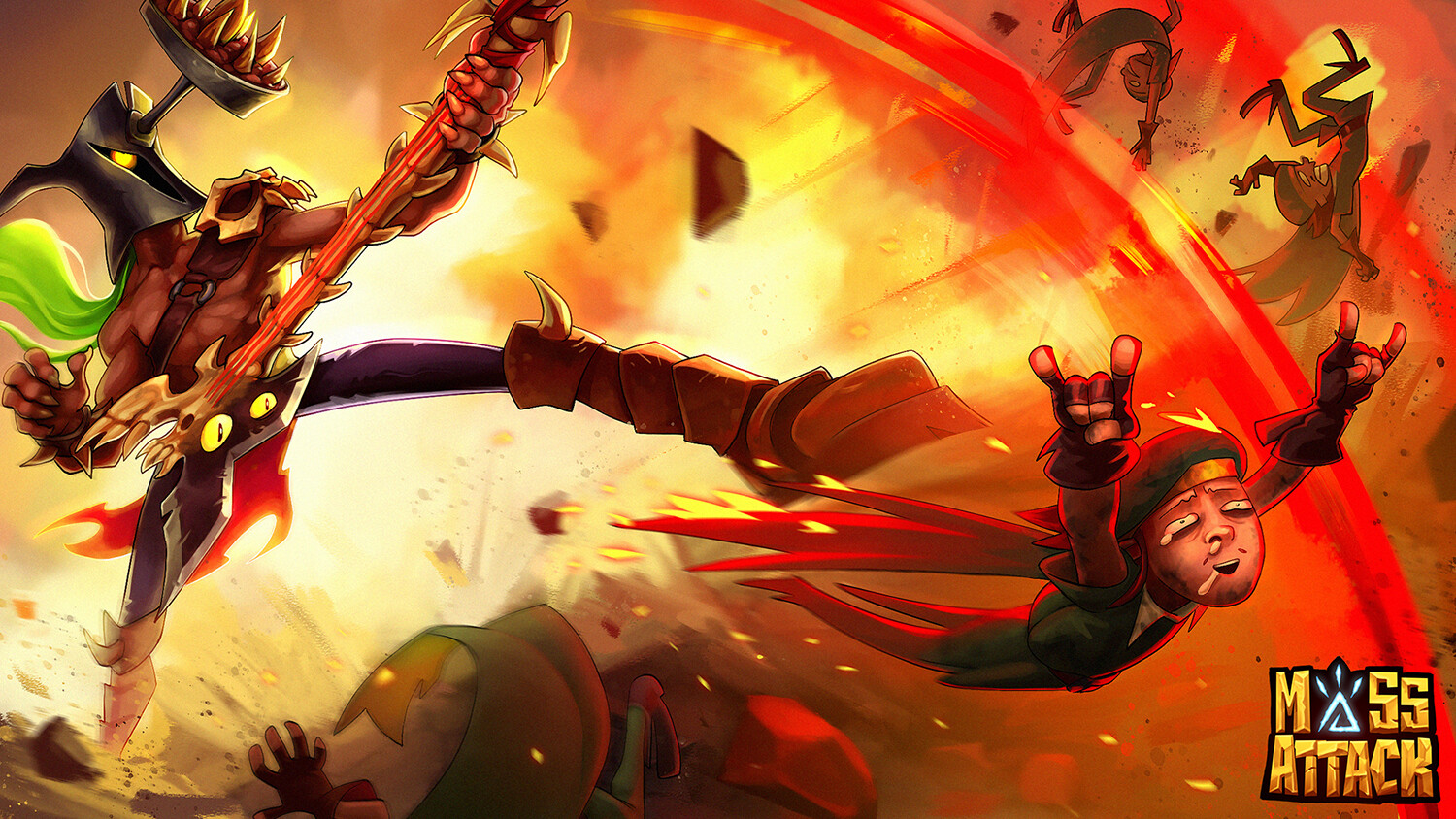 ArtStation - Mass Attack Splash Art #003