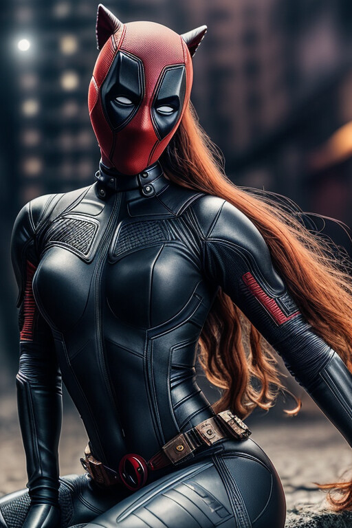 ArtStation - kitty Deadpool