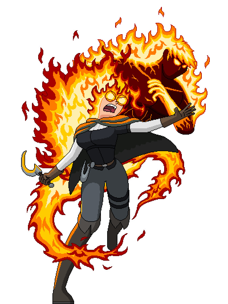 ArtStation - Circle of Wildfire Druid