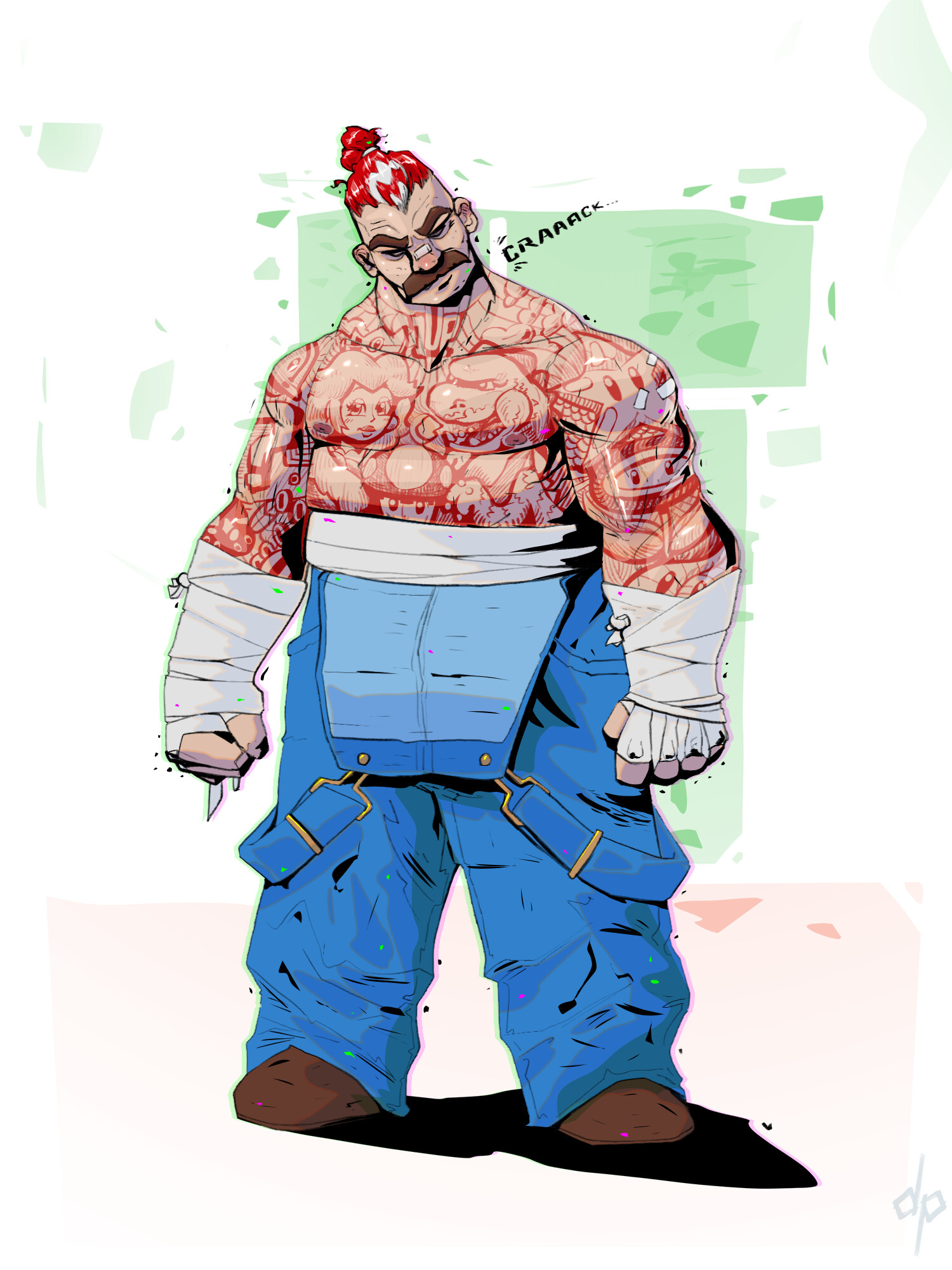 ArtStation - Super Mario - Brawler