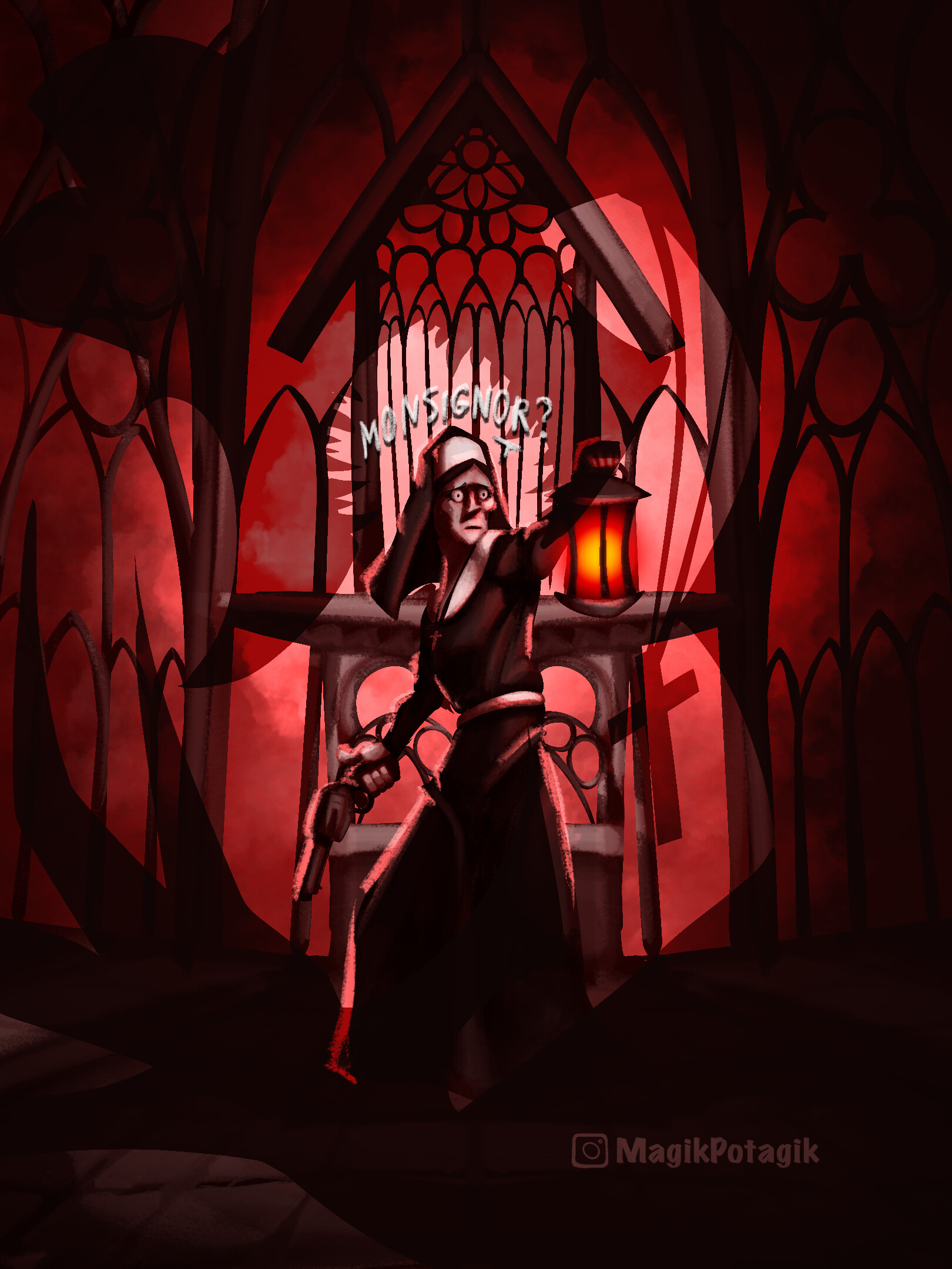 ArtStation - Creatuanary - Were-hyena - Demonic Posession