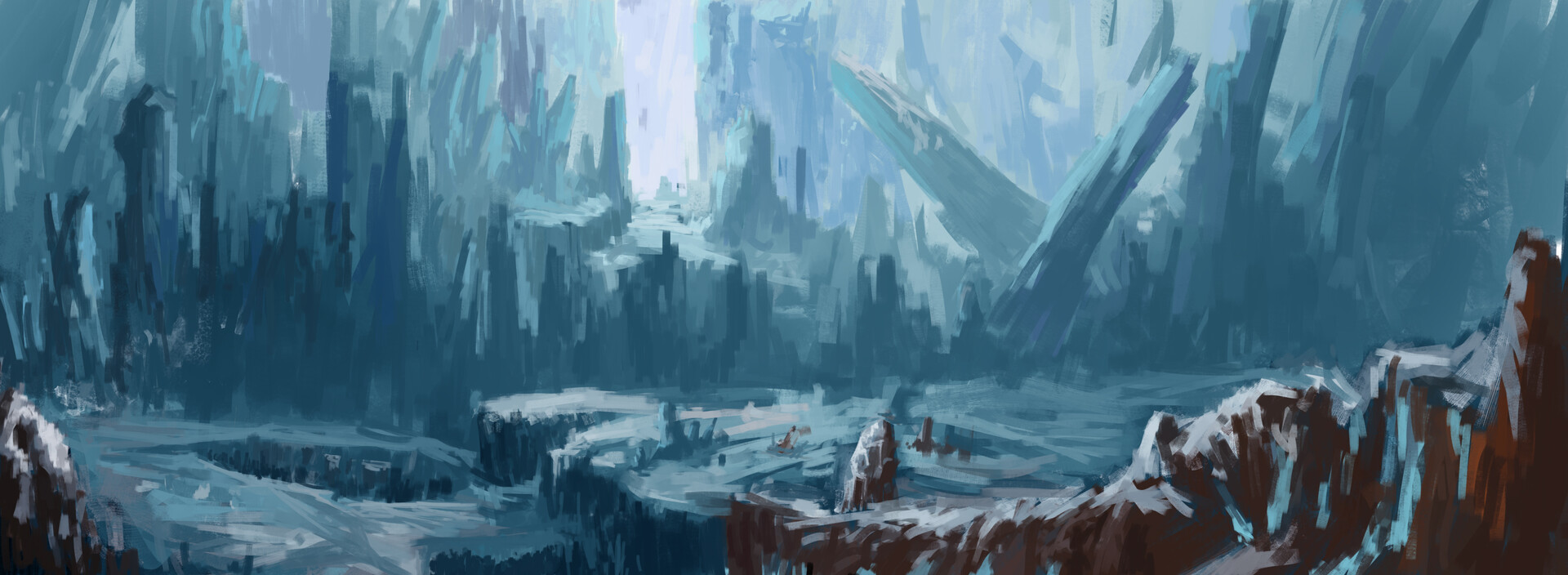 ArtStation - Newcomer scene diagram