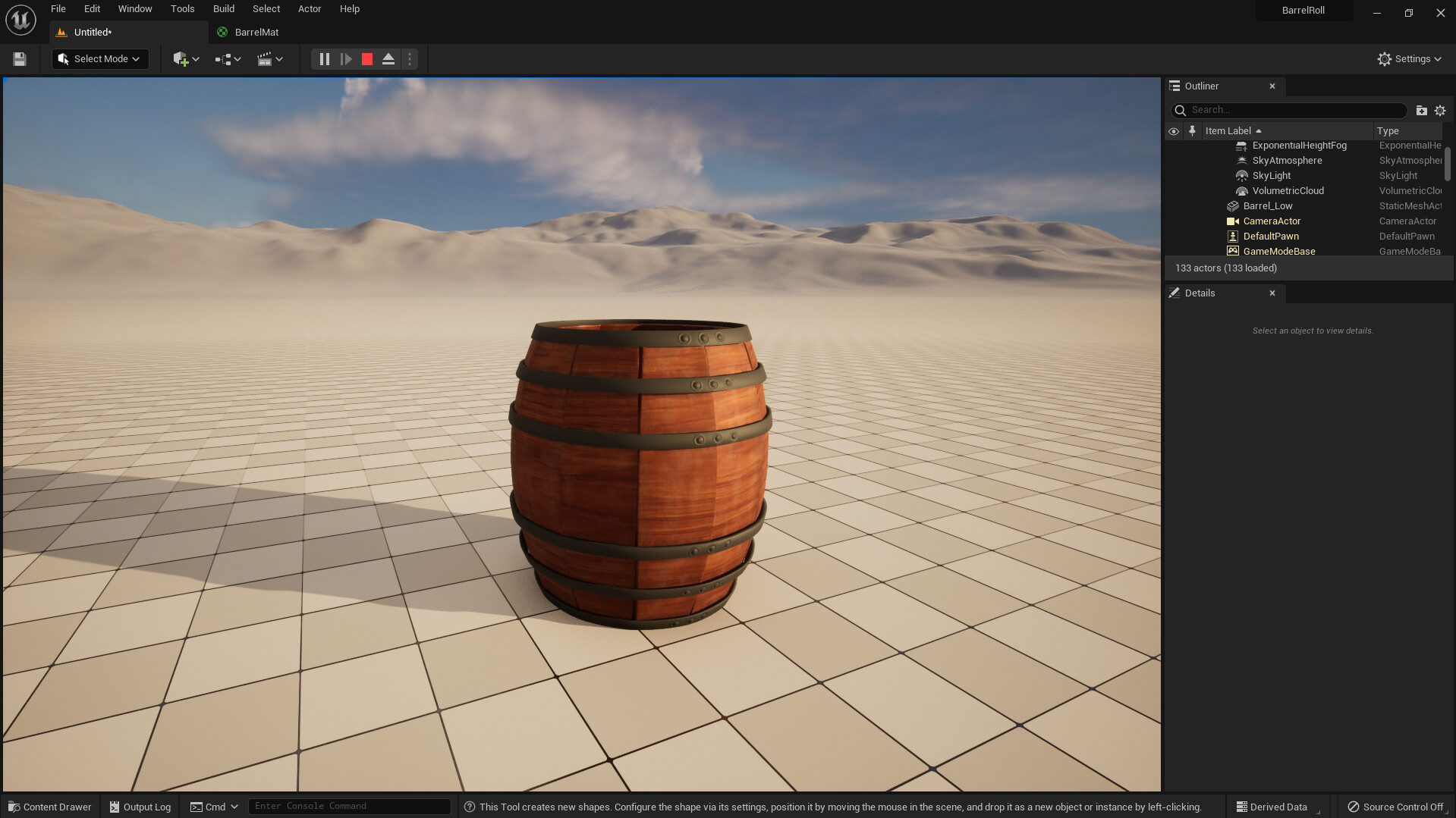 ArtStation - Simple barrel