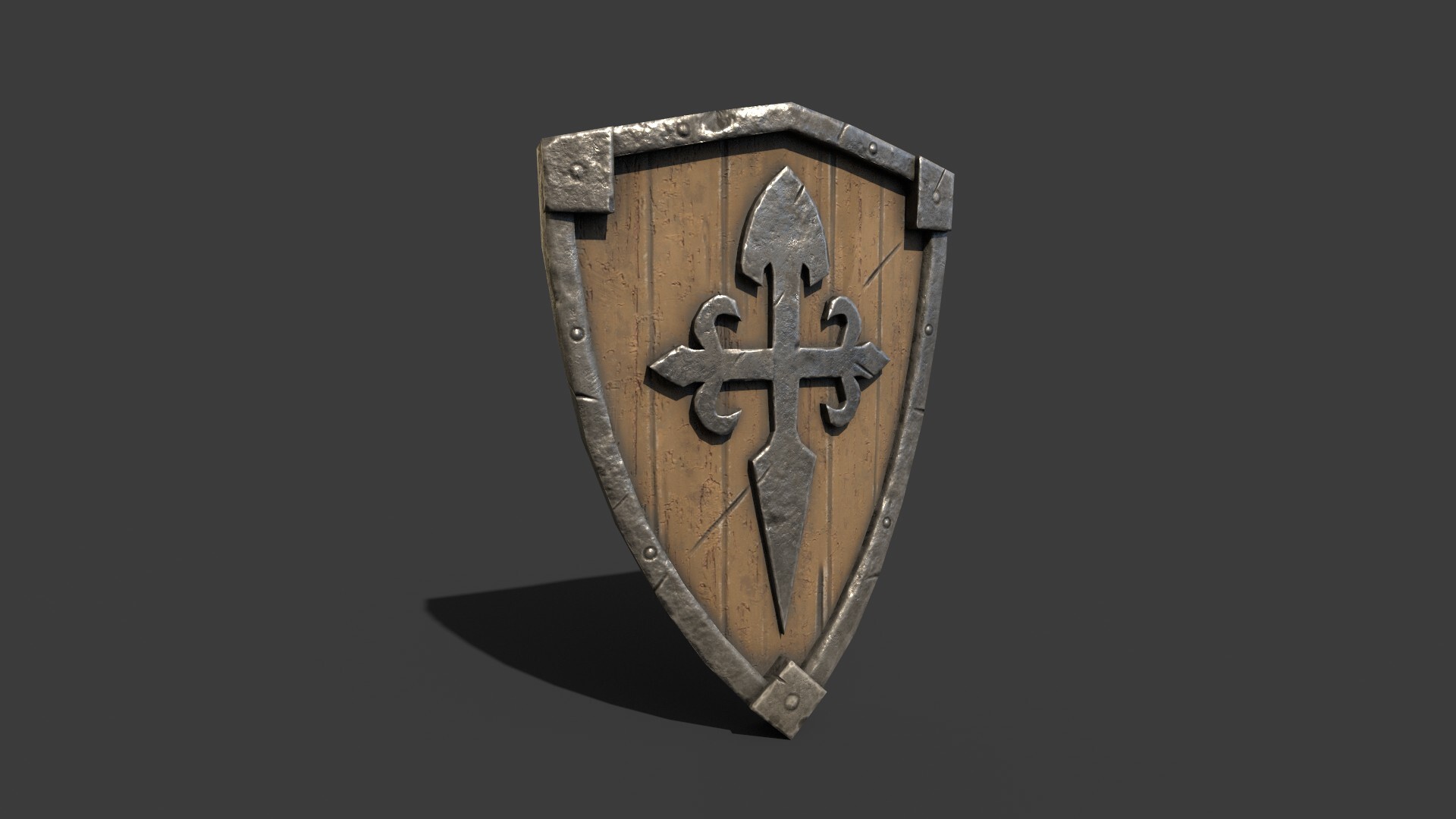 ArtStation - shield stylized