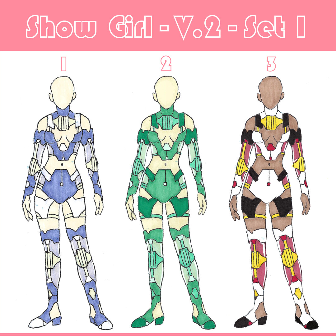 ArtStation - Show Girl - Version 2