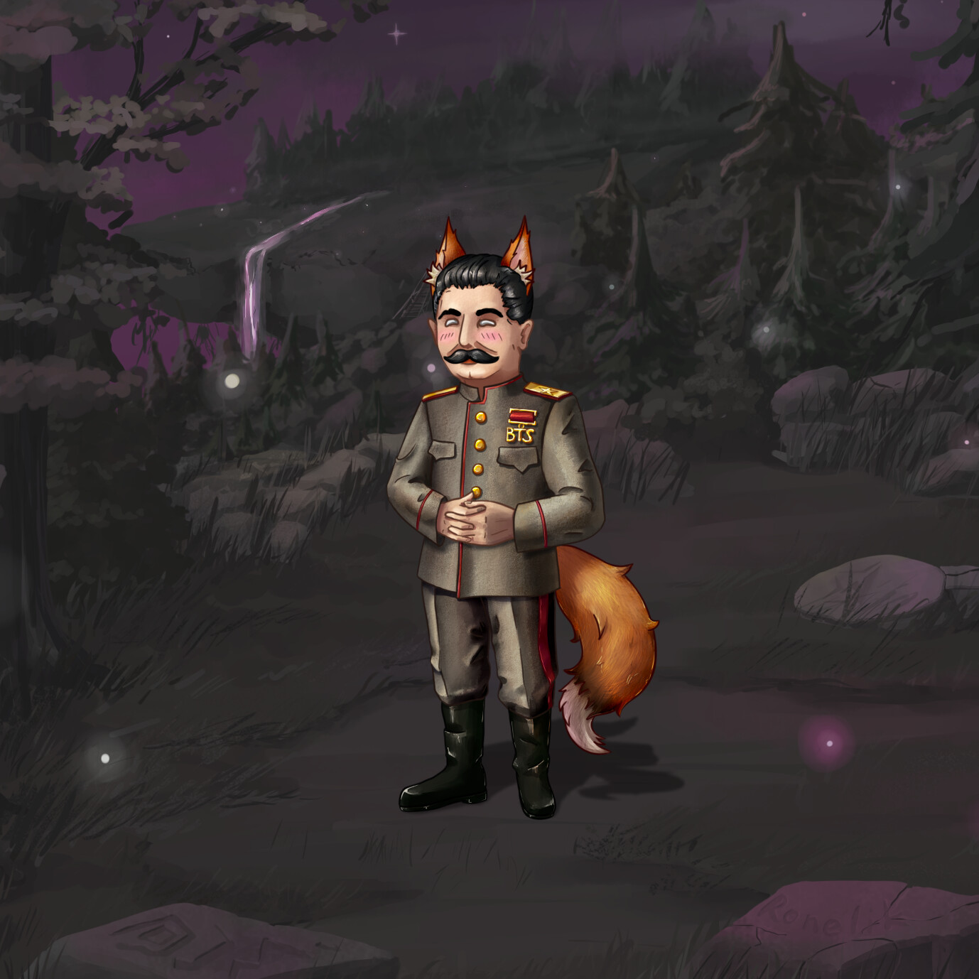 ArtStation - "Fox-Boy" Player character's avatar for @HyperionGameBot ...