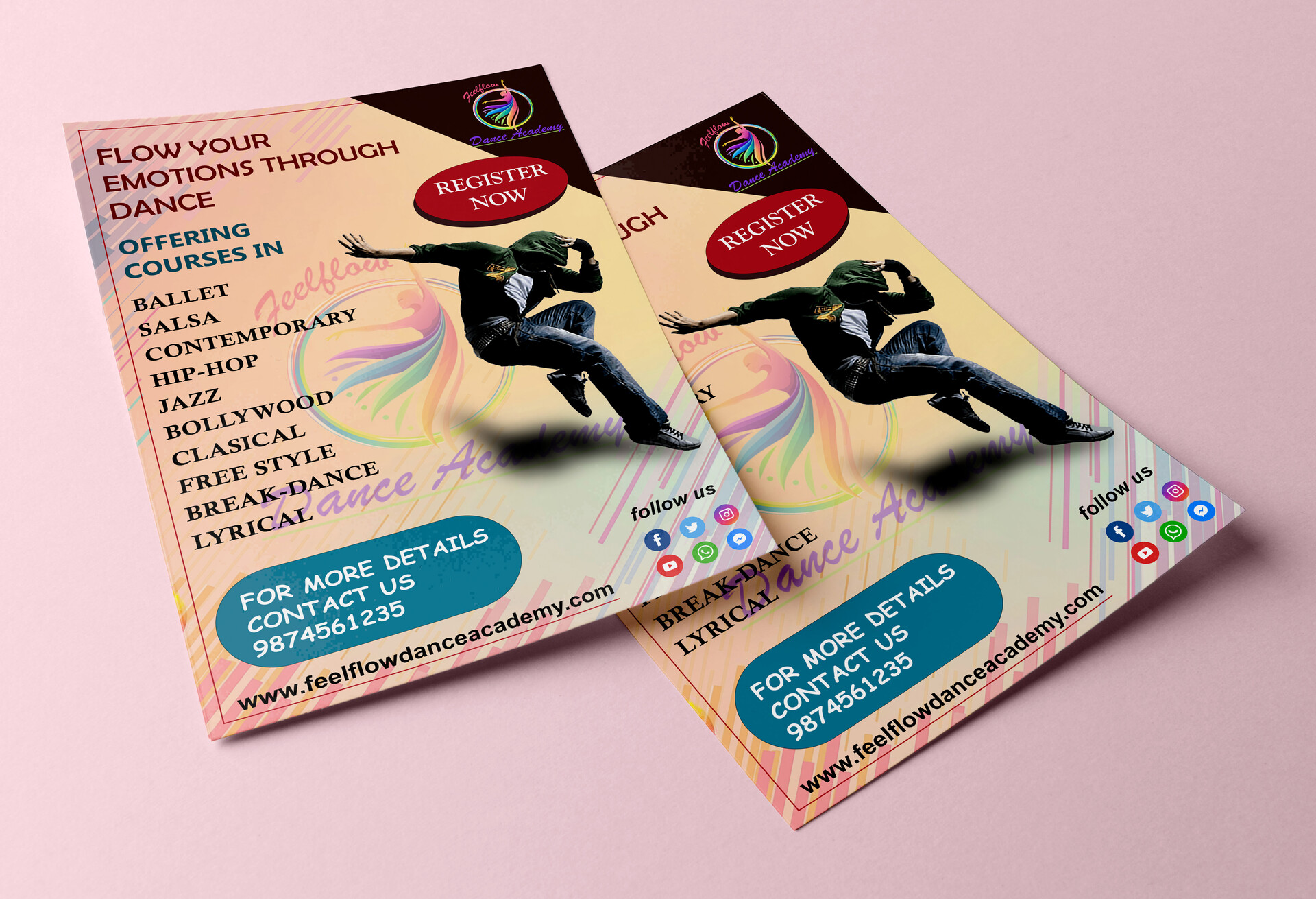 ArtStation - flyer photoshop