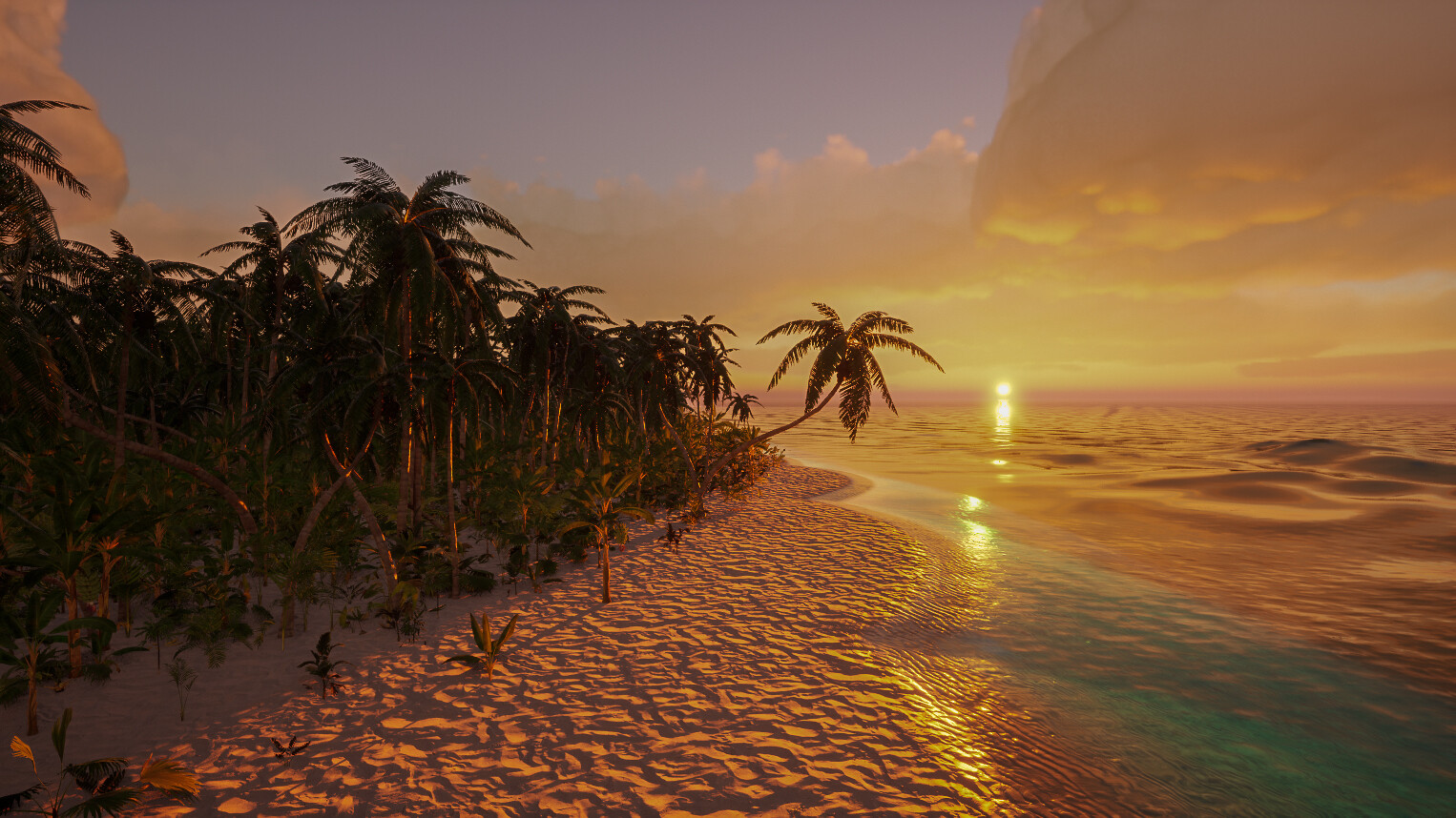 ArtStation - Sunset Island - Unreal Engine 5