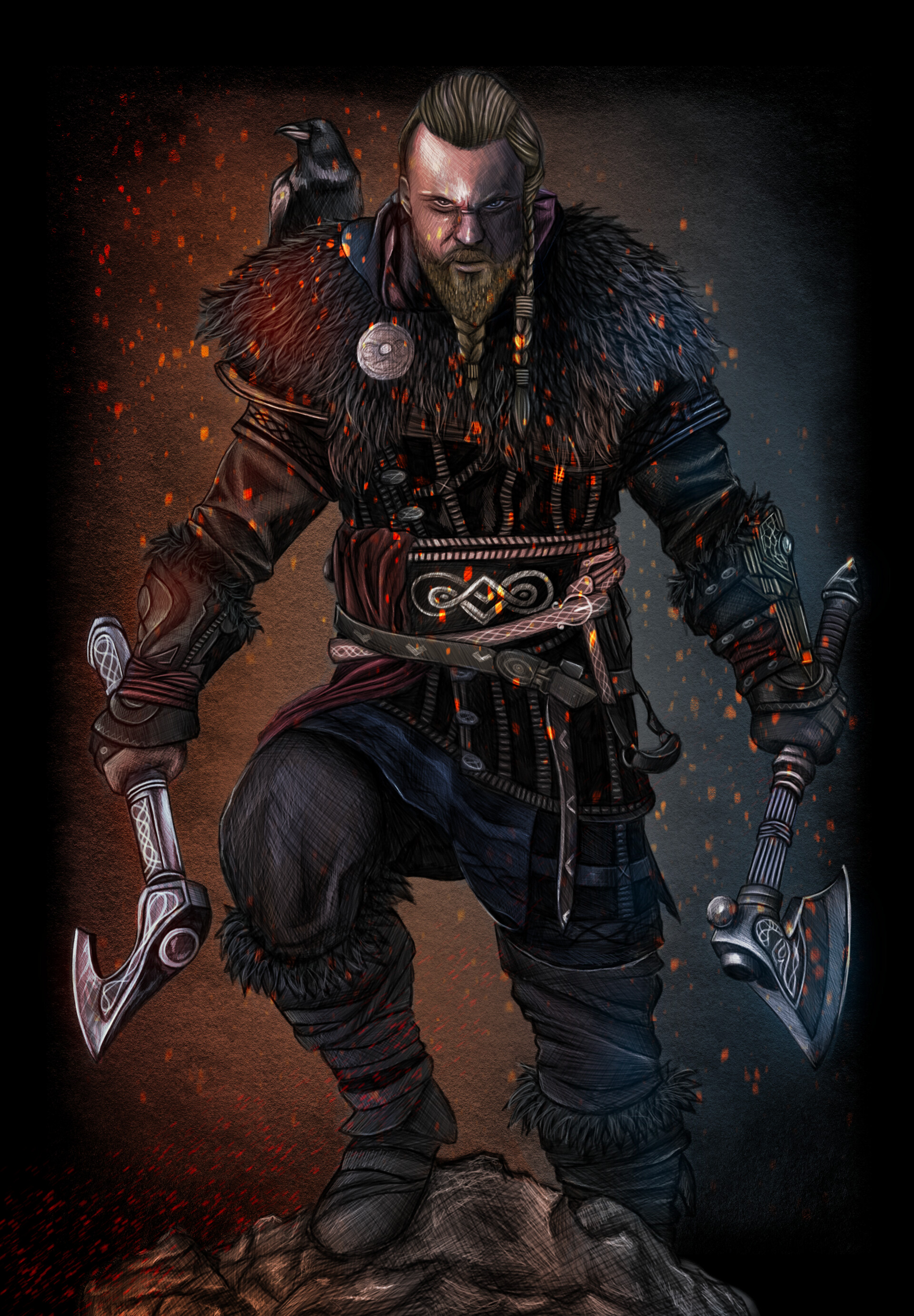 Lily Bourne - Eivor Fan Art