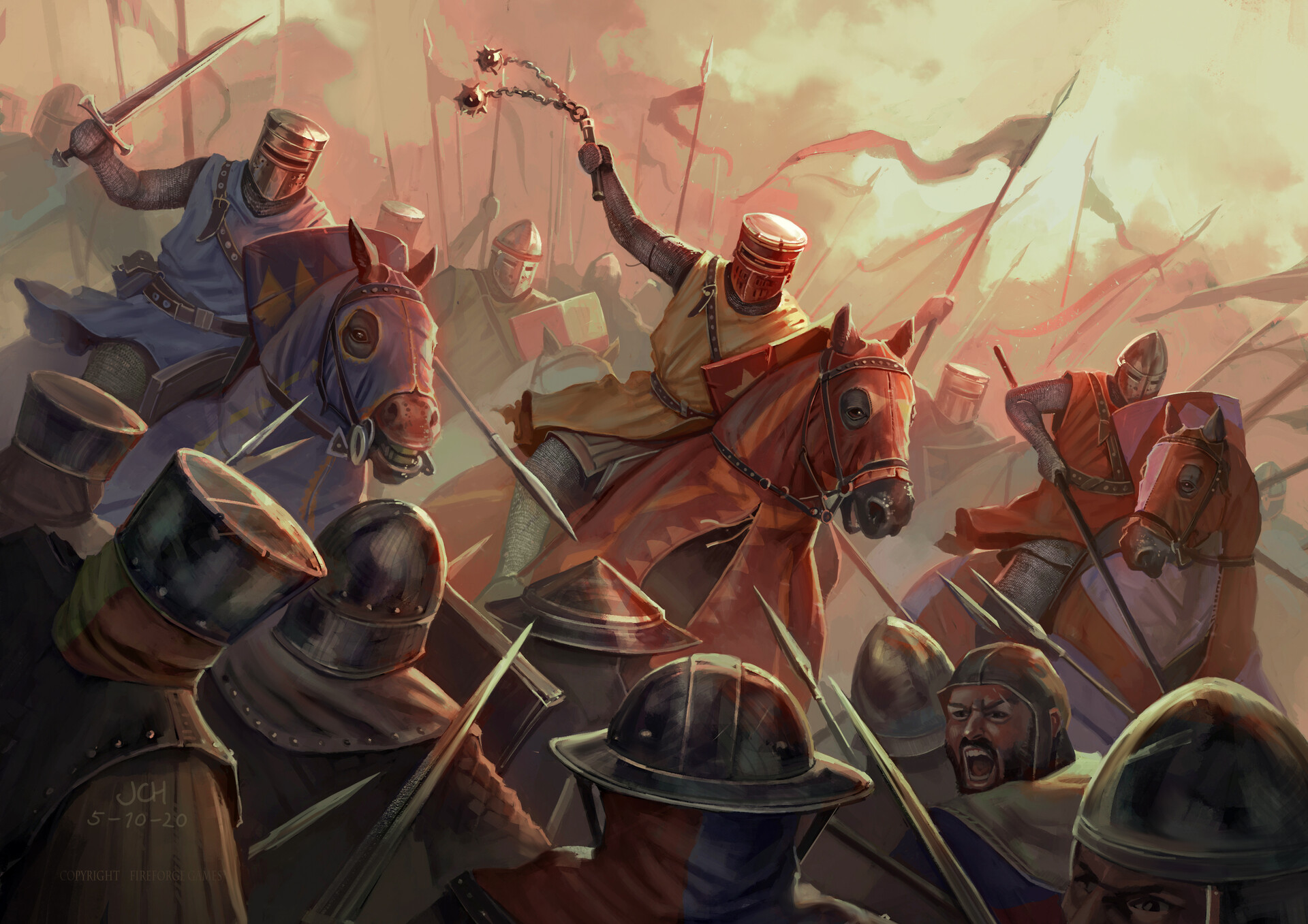 ArtStation - Western European Knights