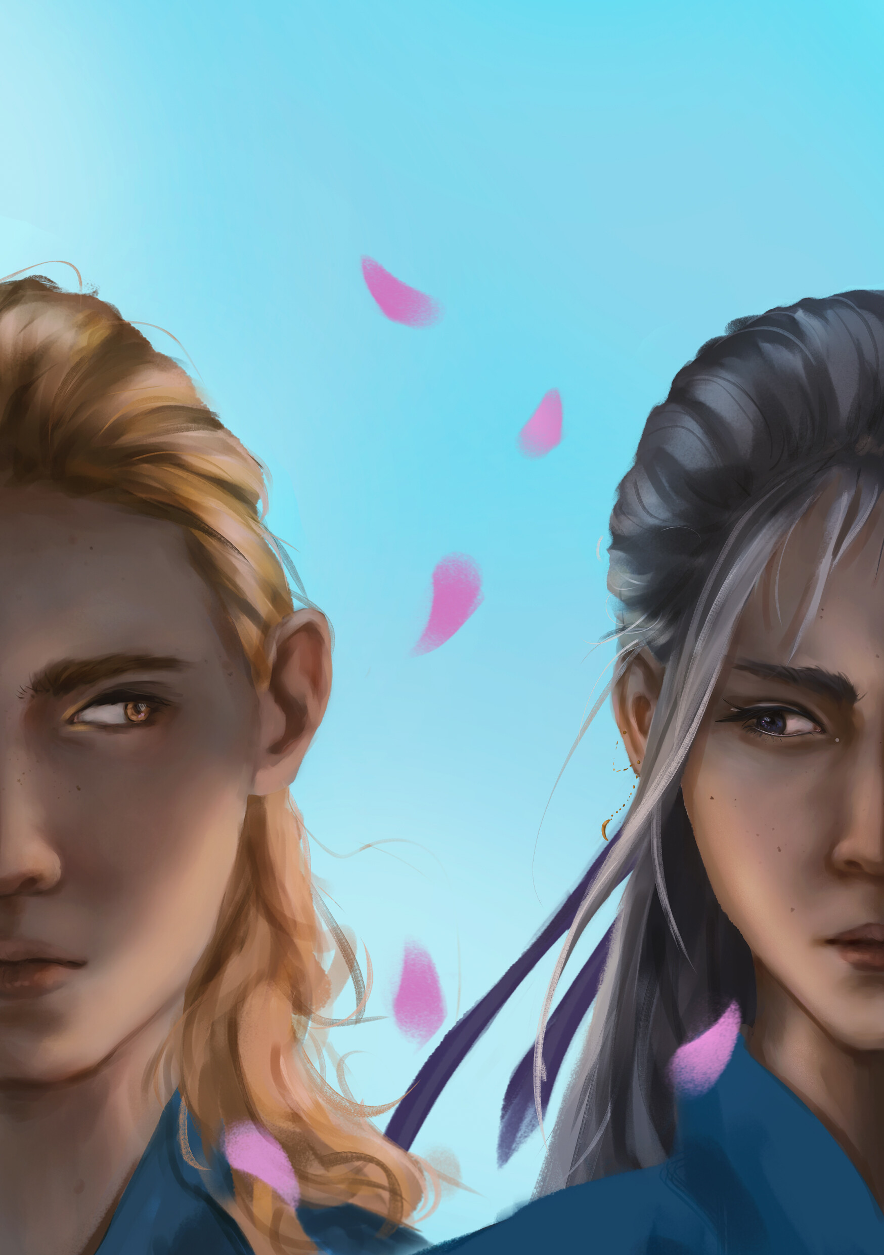 ArtStation - The Harmony Between Us - Book Cover