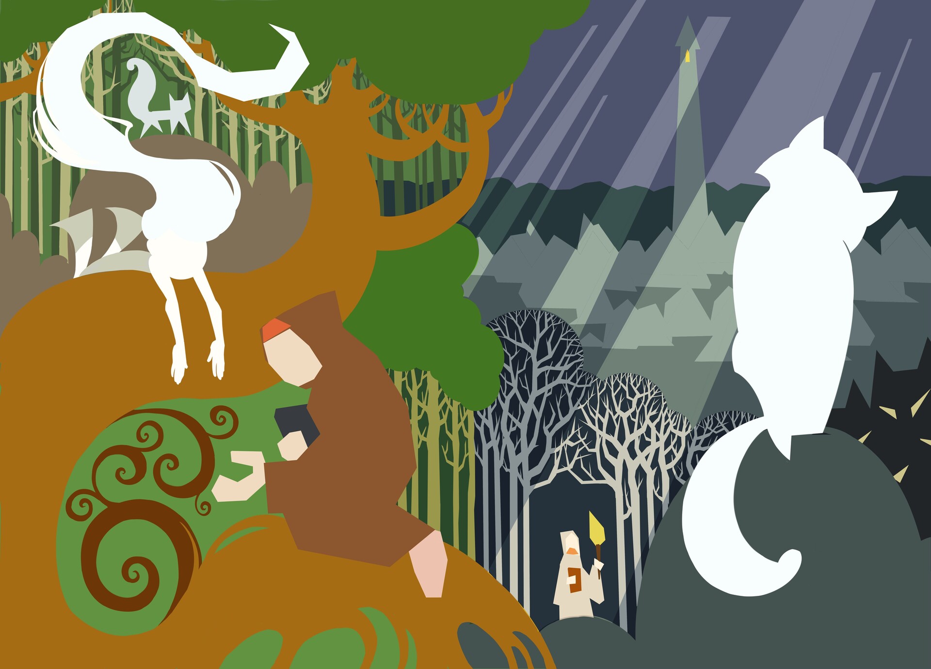 Heji Fukafukashite (HAF) - Illustration for Tomm Moore zin