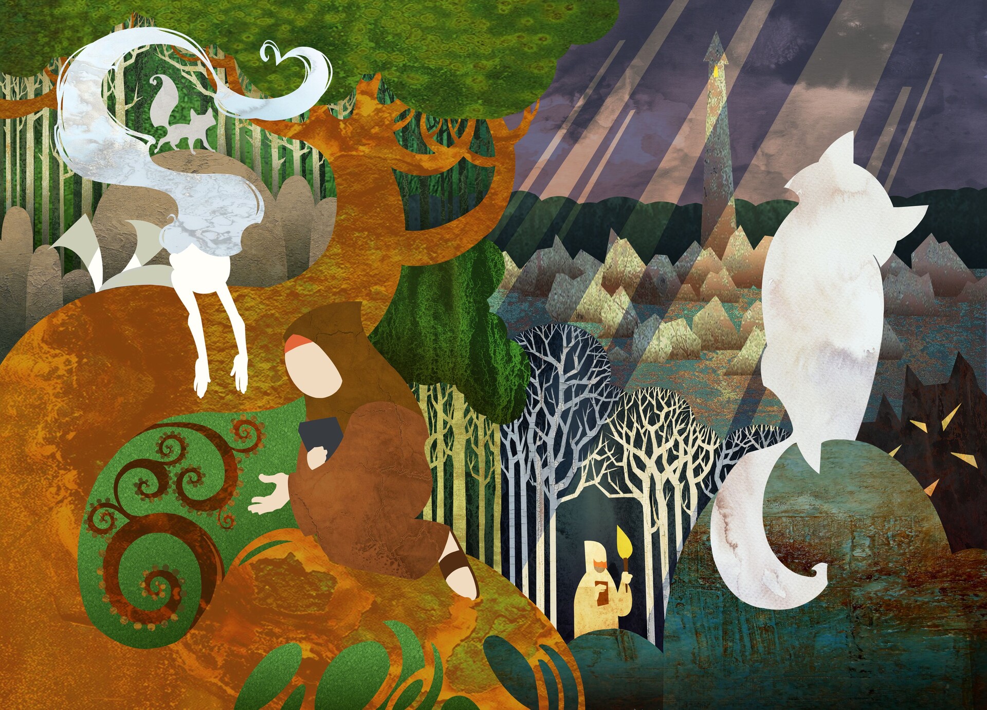 Heji Fukafukashite (HAF) - Illustration for Tomm Moore zin