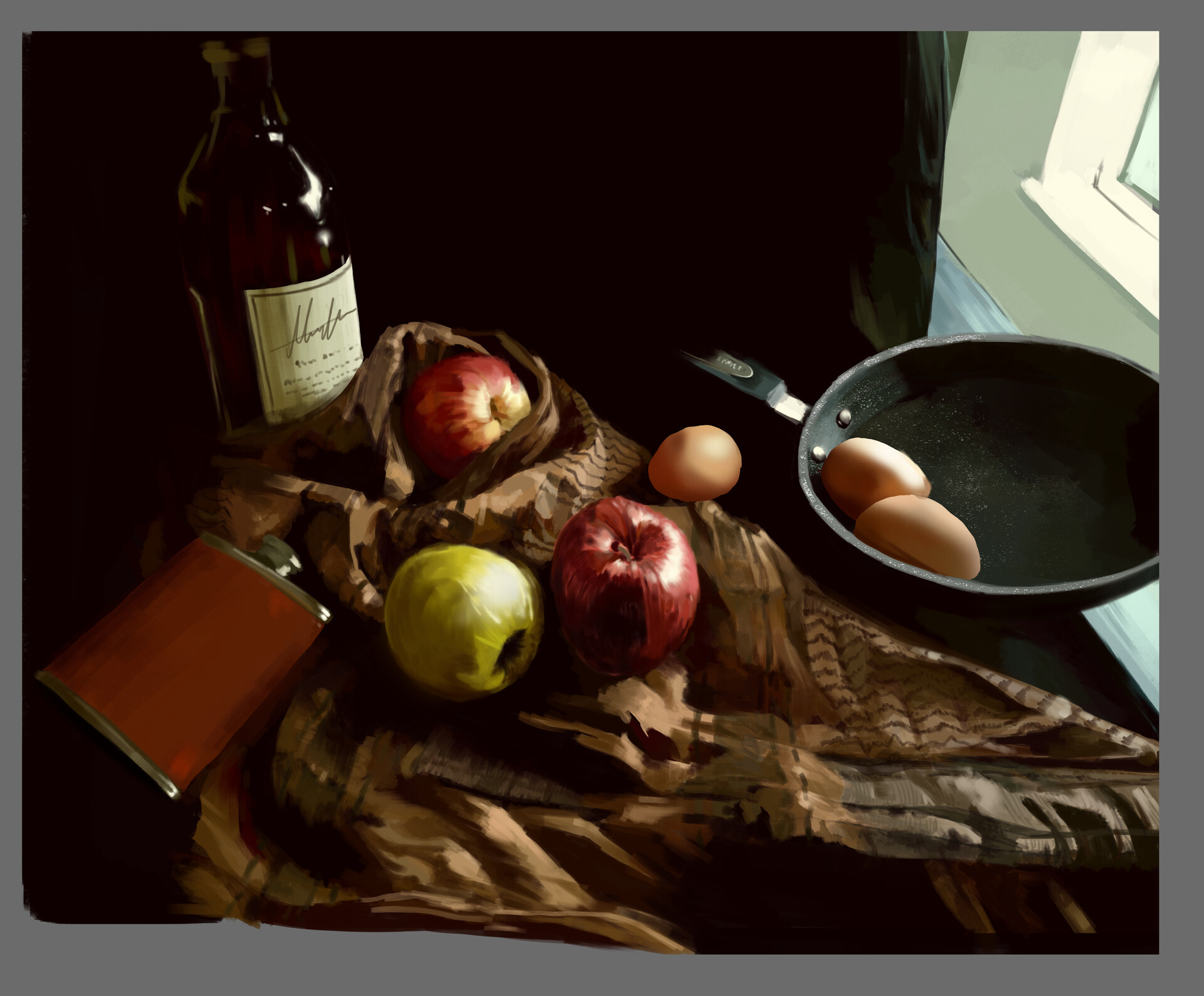 ArtStation - Still life digital study