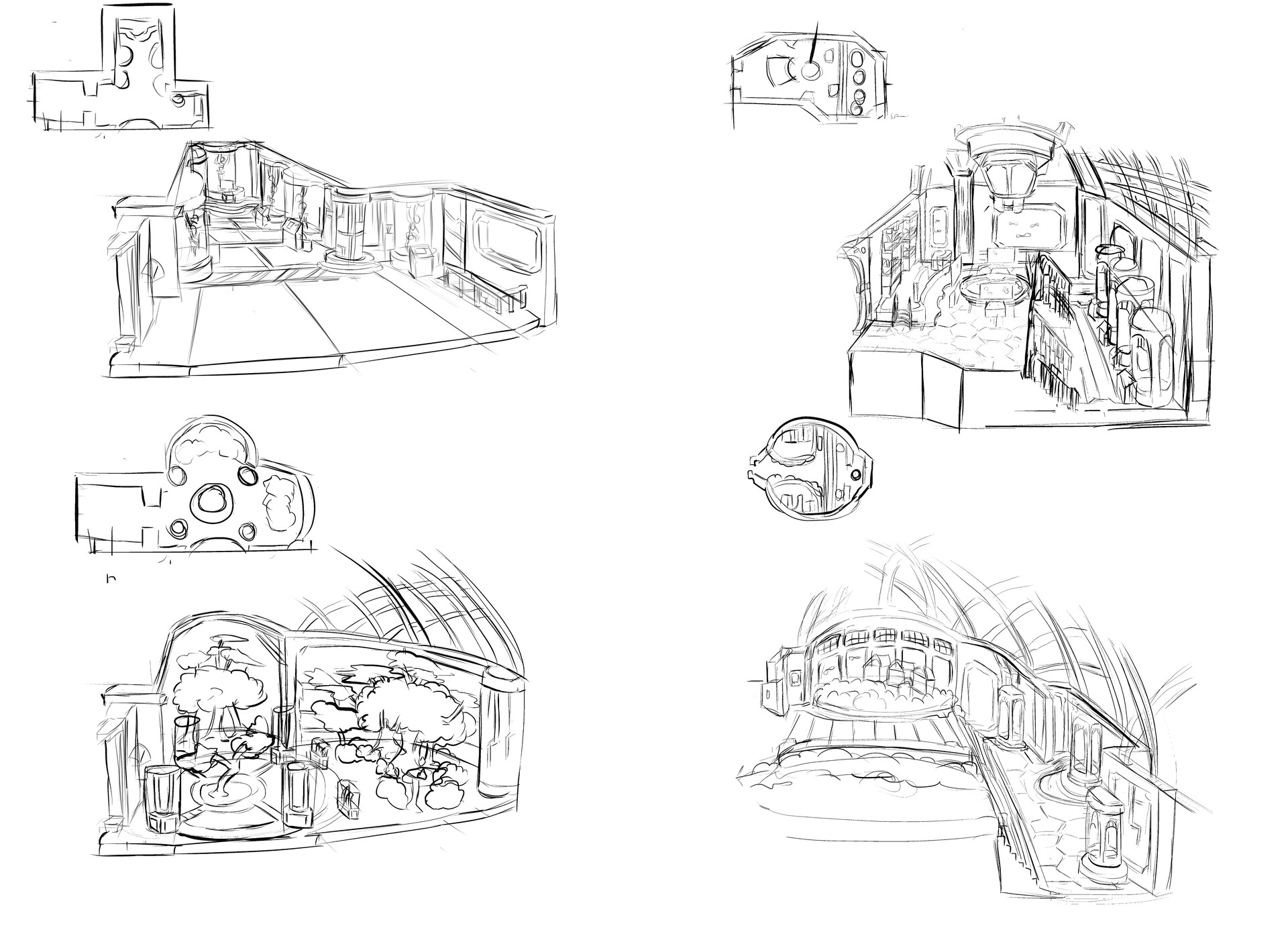 ArtStation - Robot lab concepts