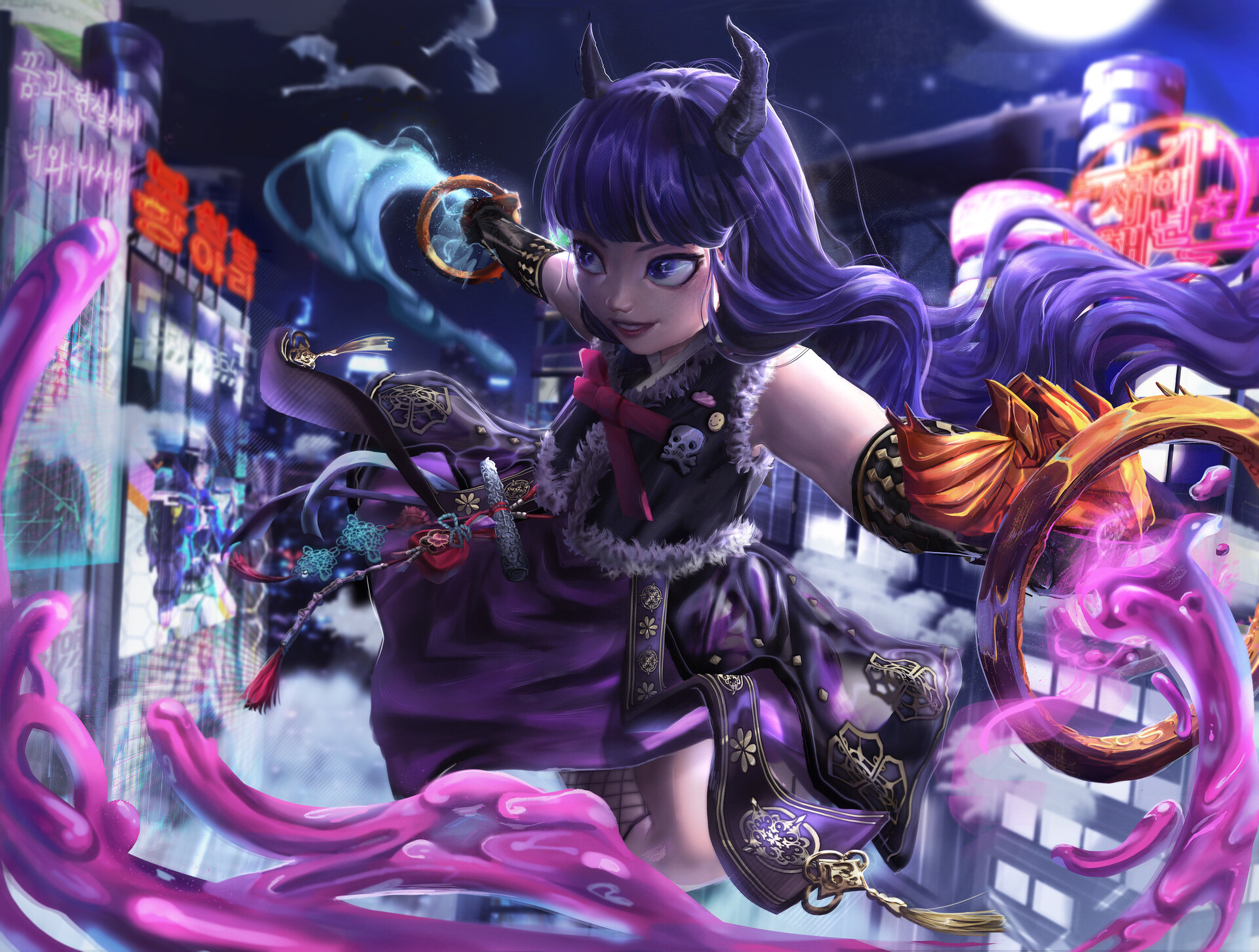 ArtStation - Splash art for a comission