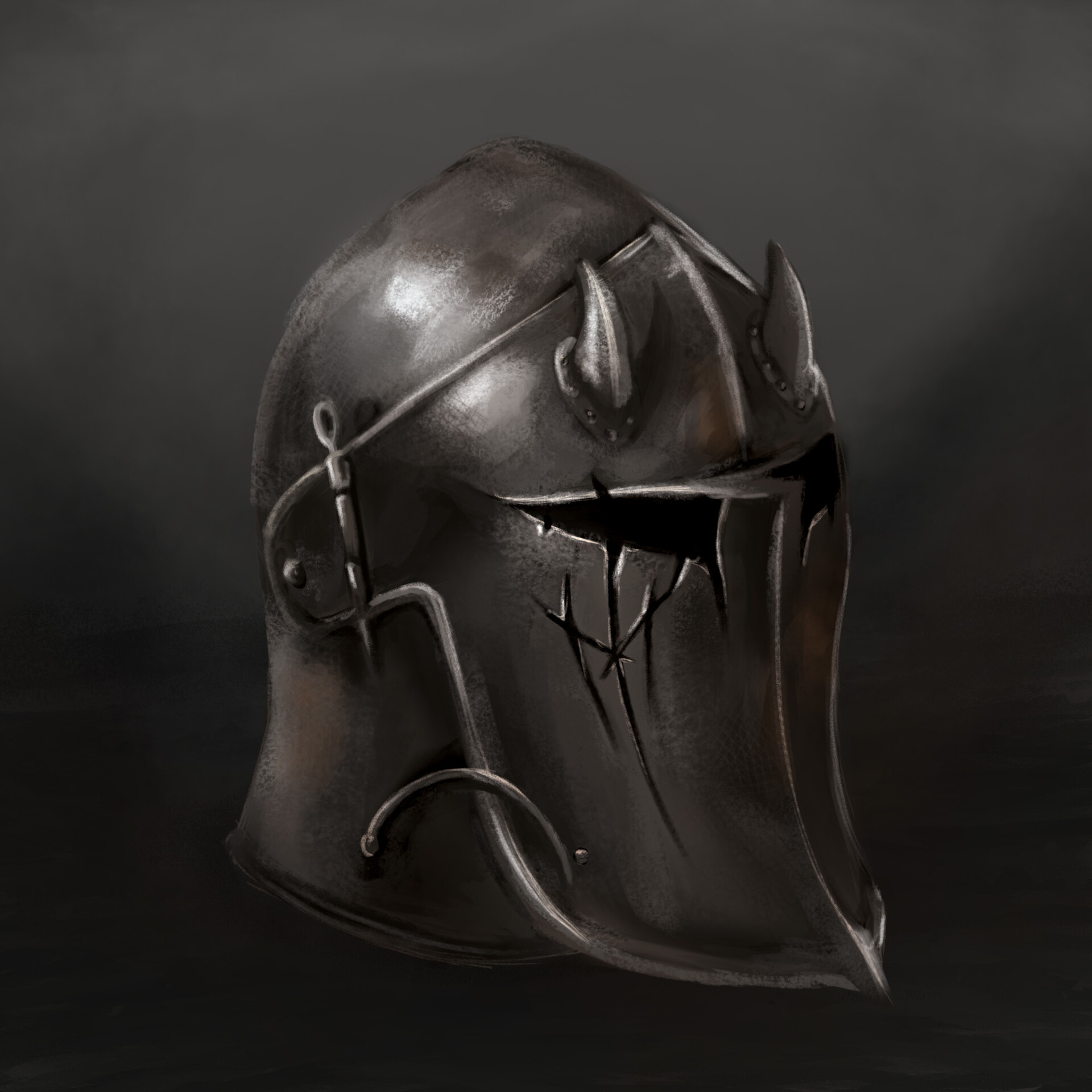 ArtStation - Helmet study