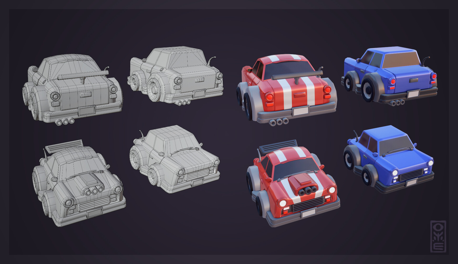 Orhan Yavuz Erhan - Car Skate - 3D Assets