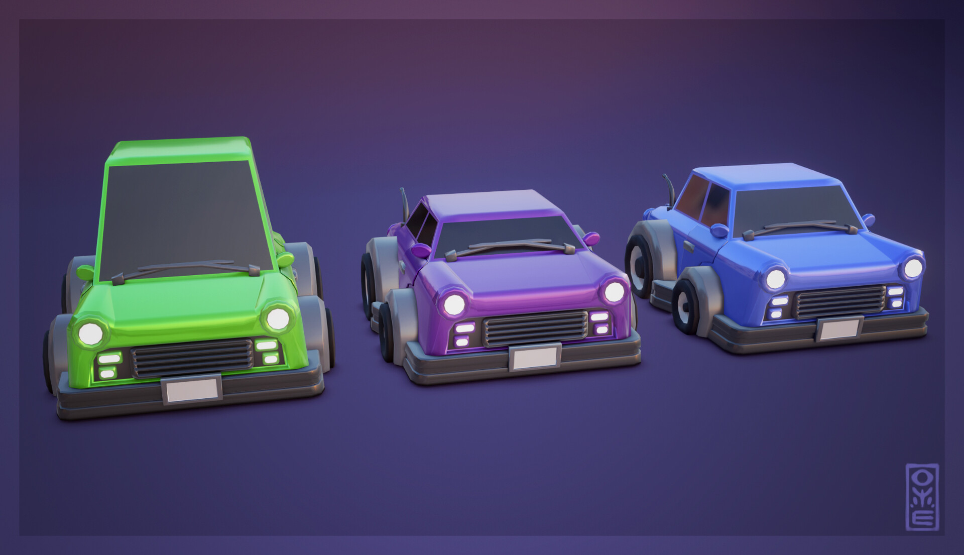Orhan Yavuz Erhan - Car Skate - 3D Assets