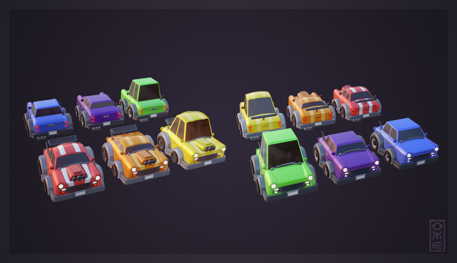 Orhan Yavuz Erhan - Car Skate - 3D Assets