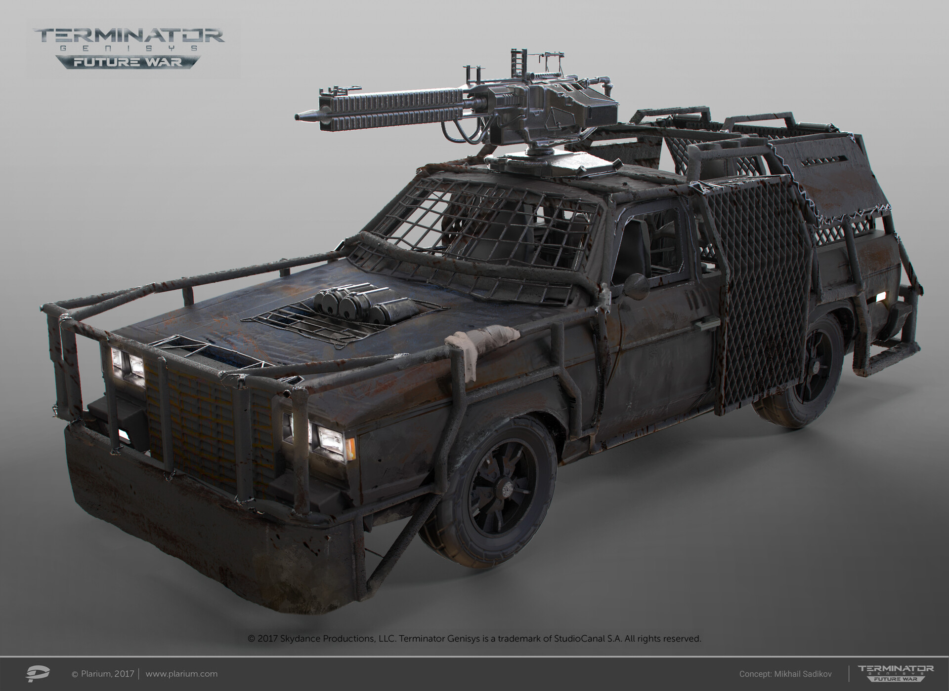 ArtStation - Terminator trucks