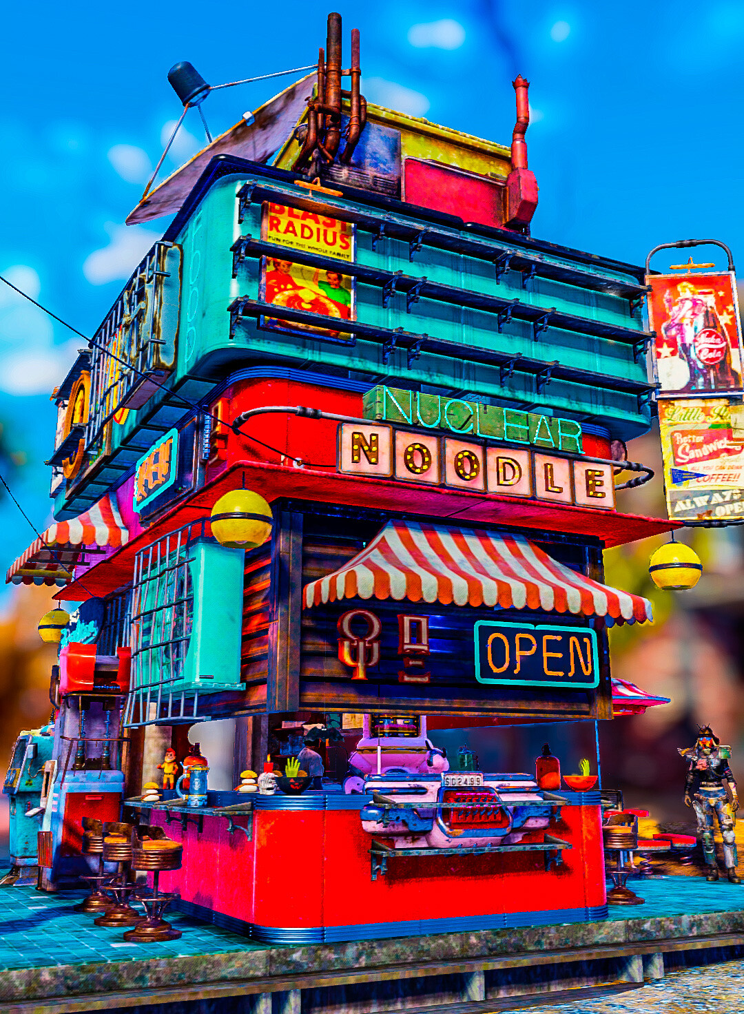 ArtStation - Nuclear Noodle (Fallout 76)