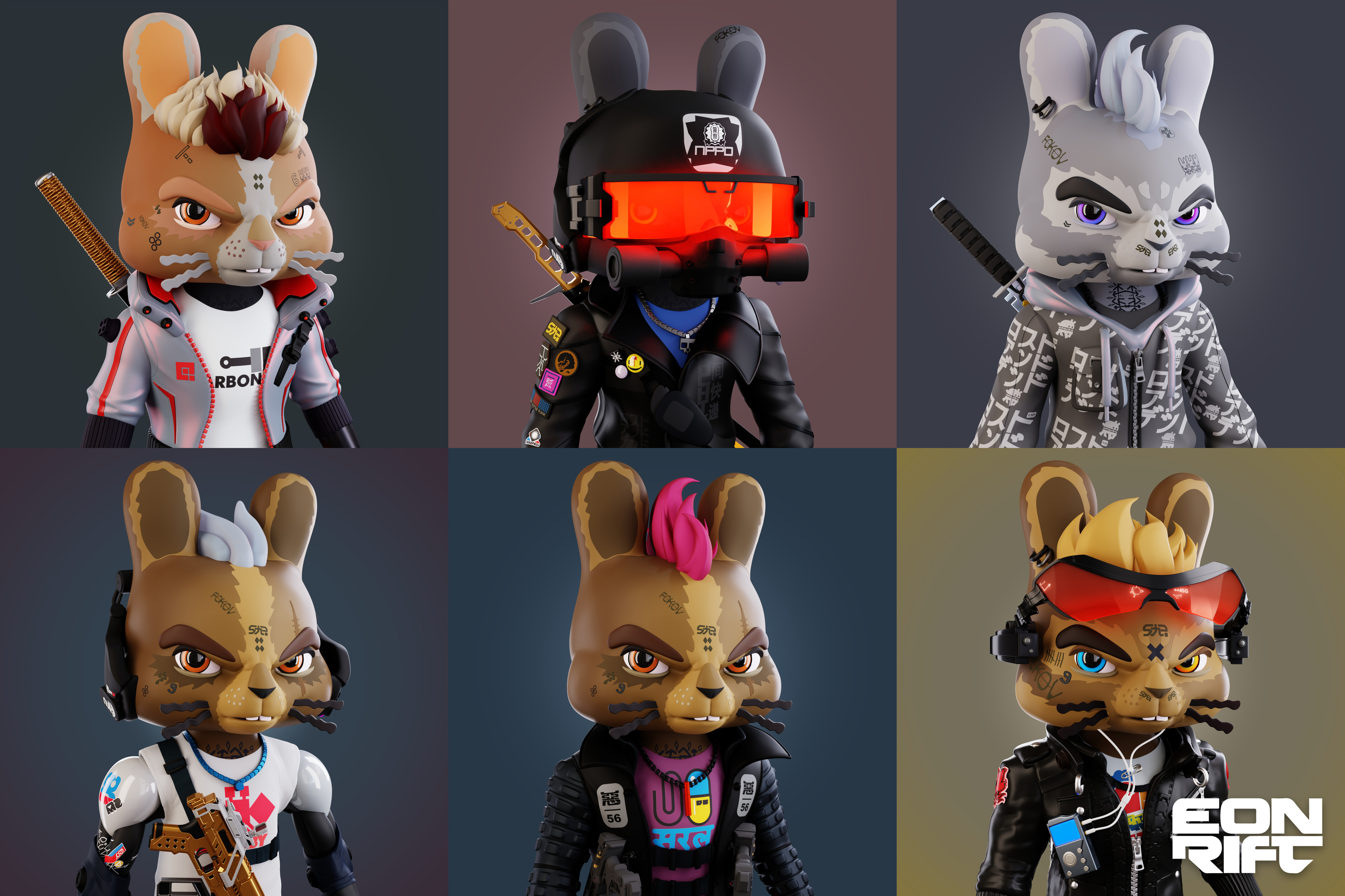 Artworks - S3ART Store - EON RIFT: NFT Genesis Collection