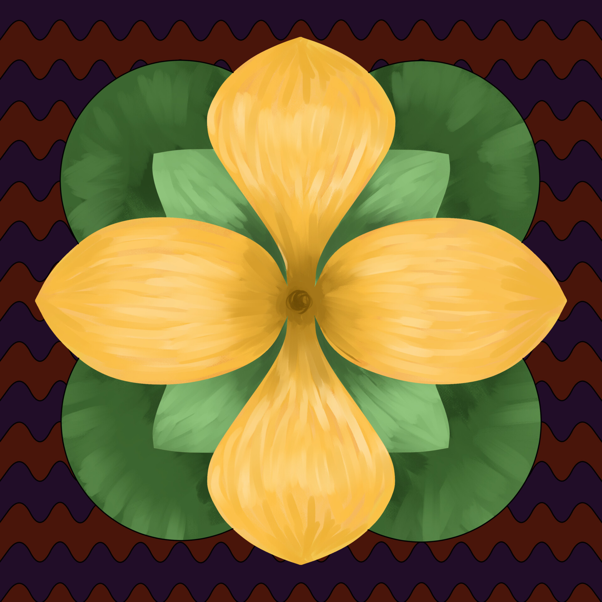 ArtStation - Golden Flower