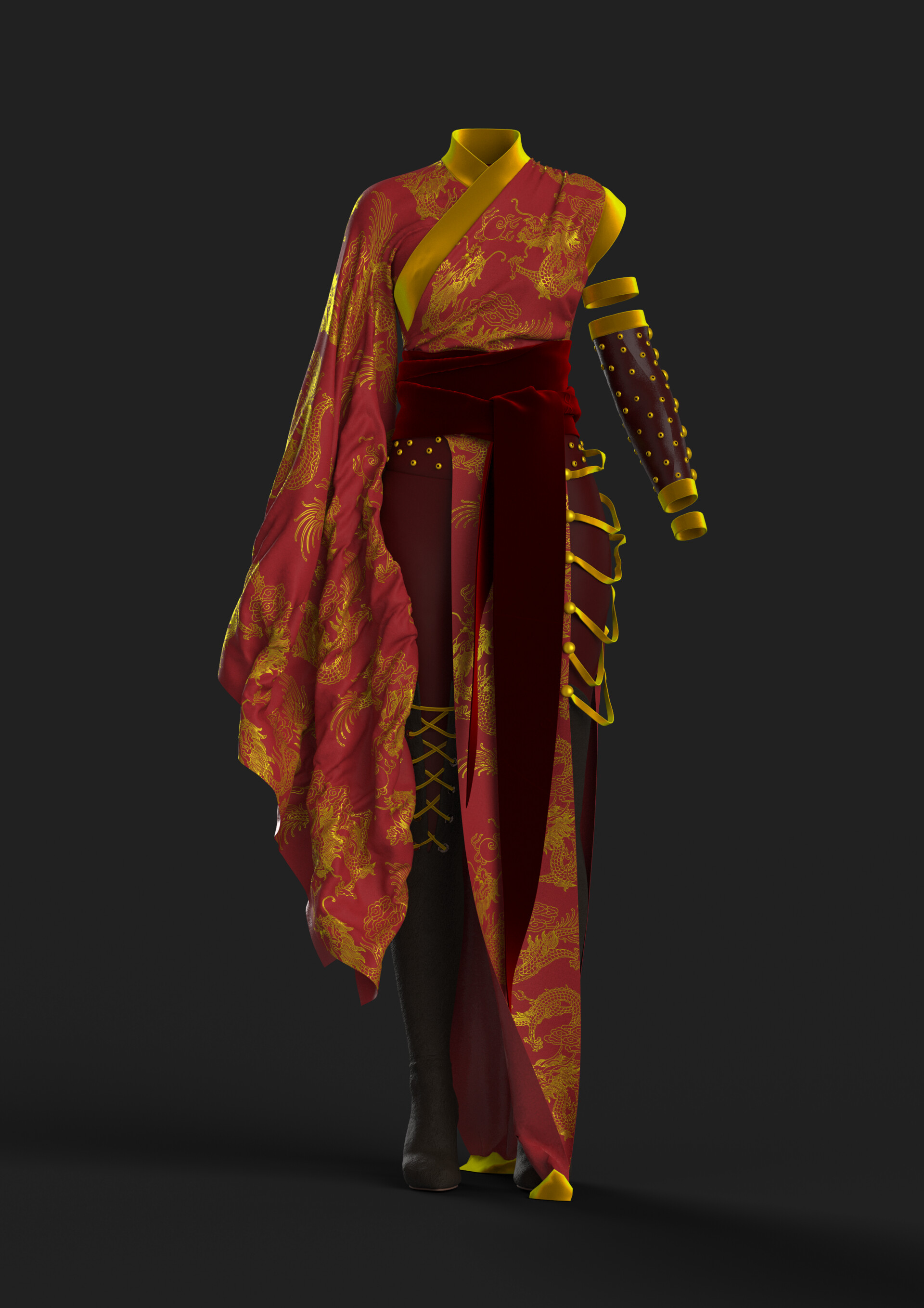 ArtStation - Fantasy costume