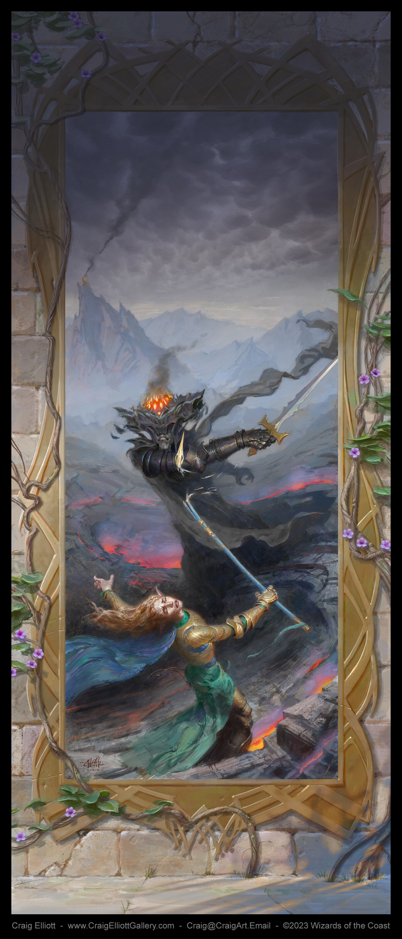 Fall of Gil-Galad by Craig Elliott : r/ImaginaryMiddleEarth