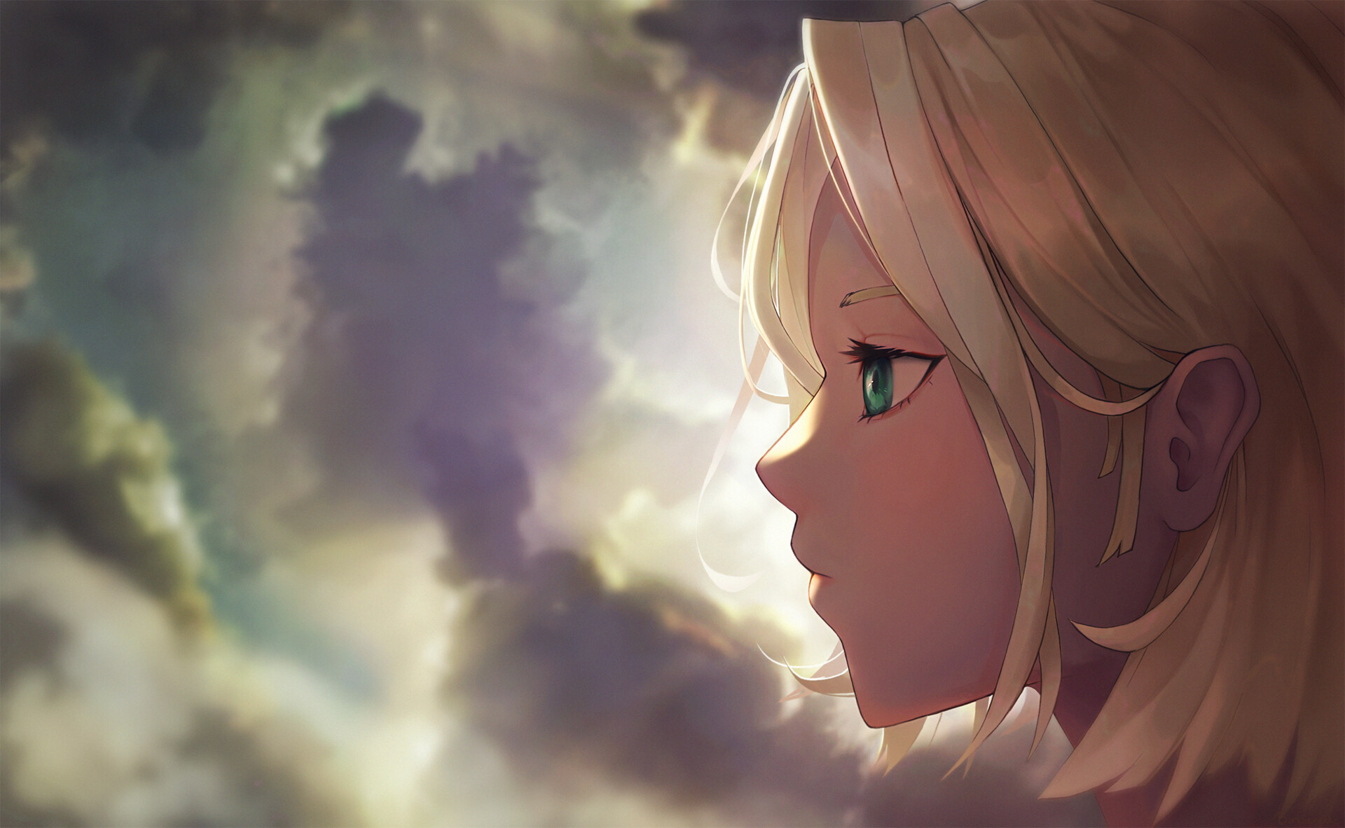 ArtStation - Rae and her Clouds