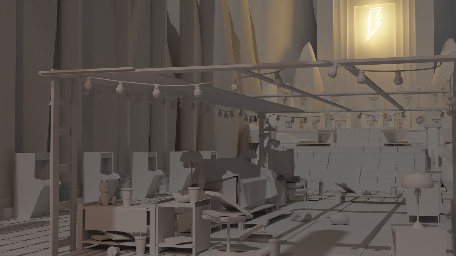 ArtStation - Shazam Fury of the Gods Lair