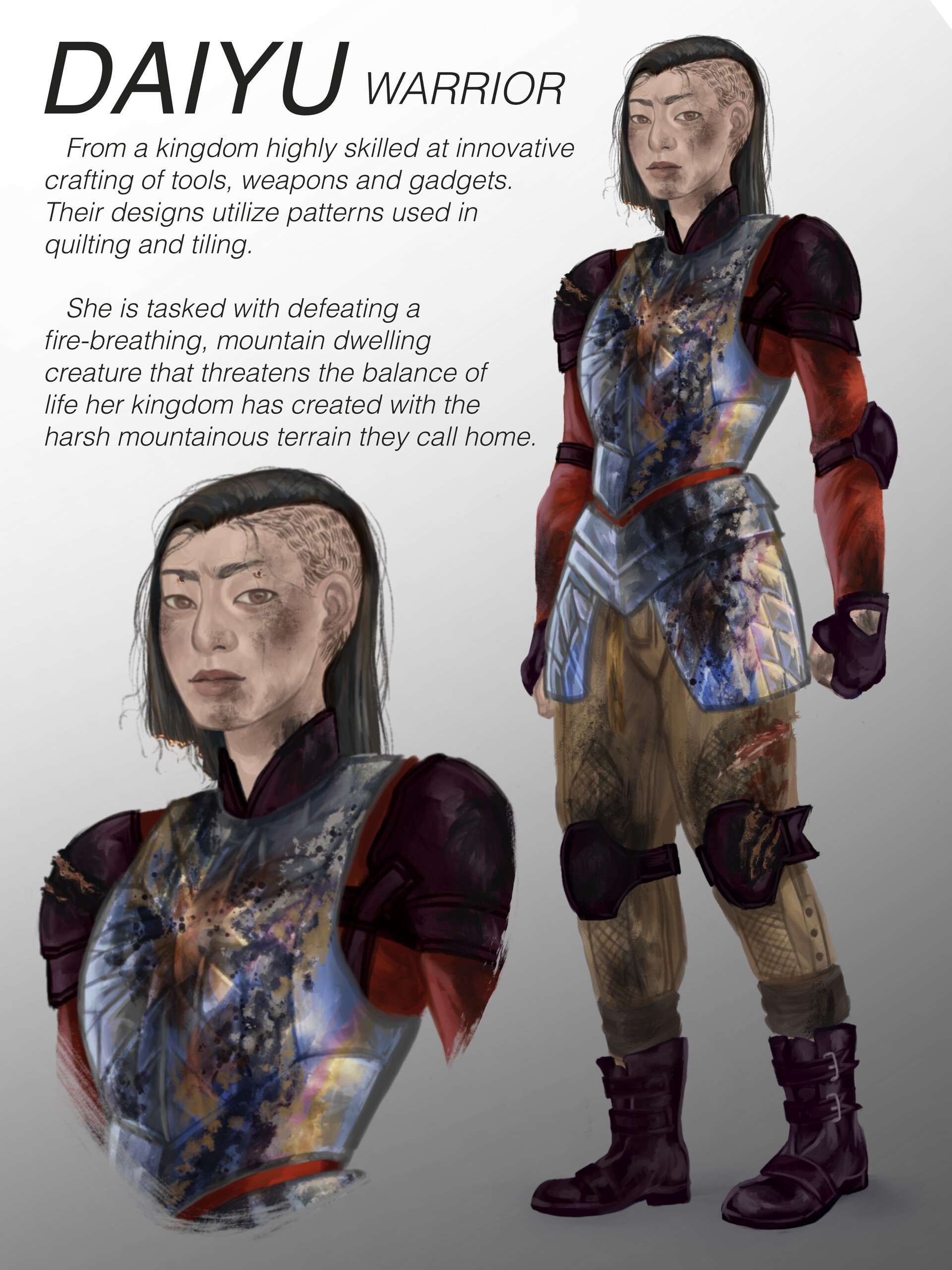 ArtStation - DAIYU-Warrior:Character Design