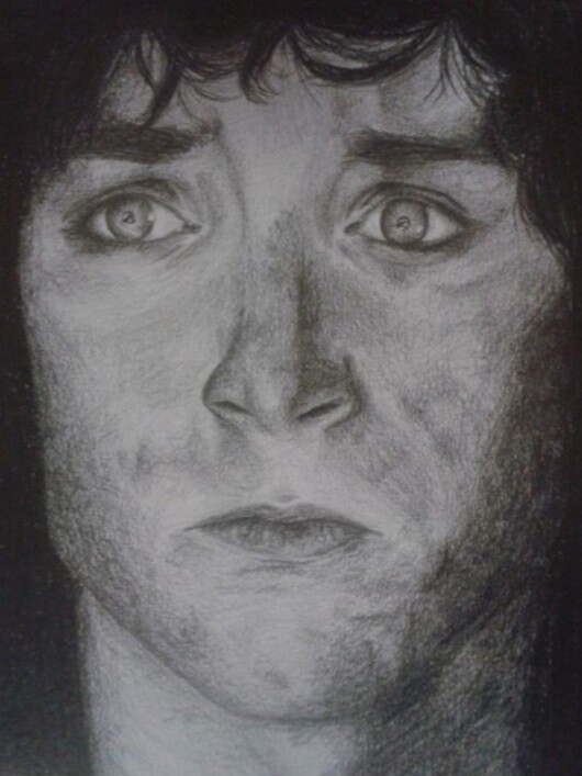 ArtStation - Frodo Baggins portrait