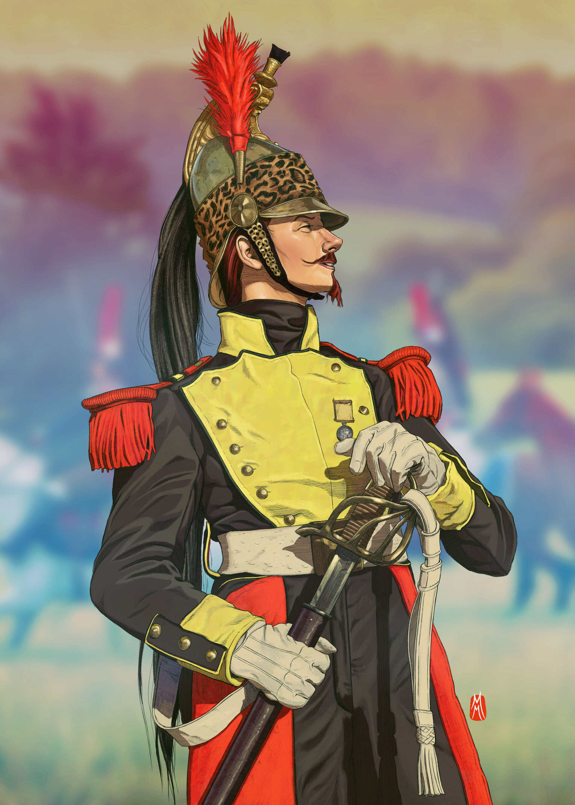 ArtStation - French Dragoon Soldier ~ 1854