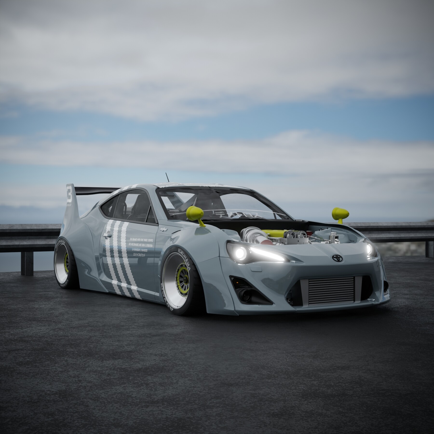 ArtStation - Toyota GT(ADI)6