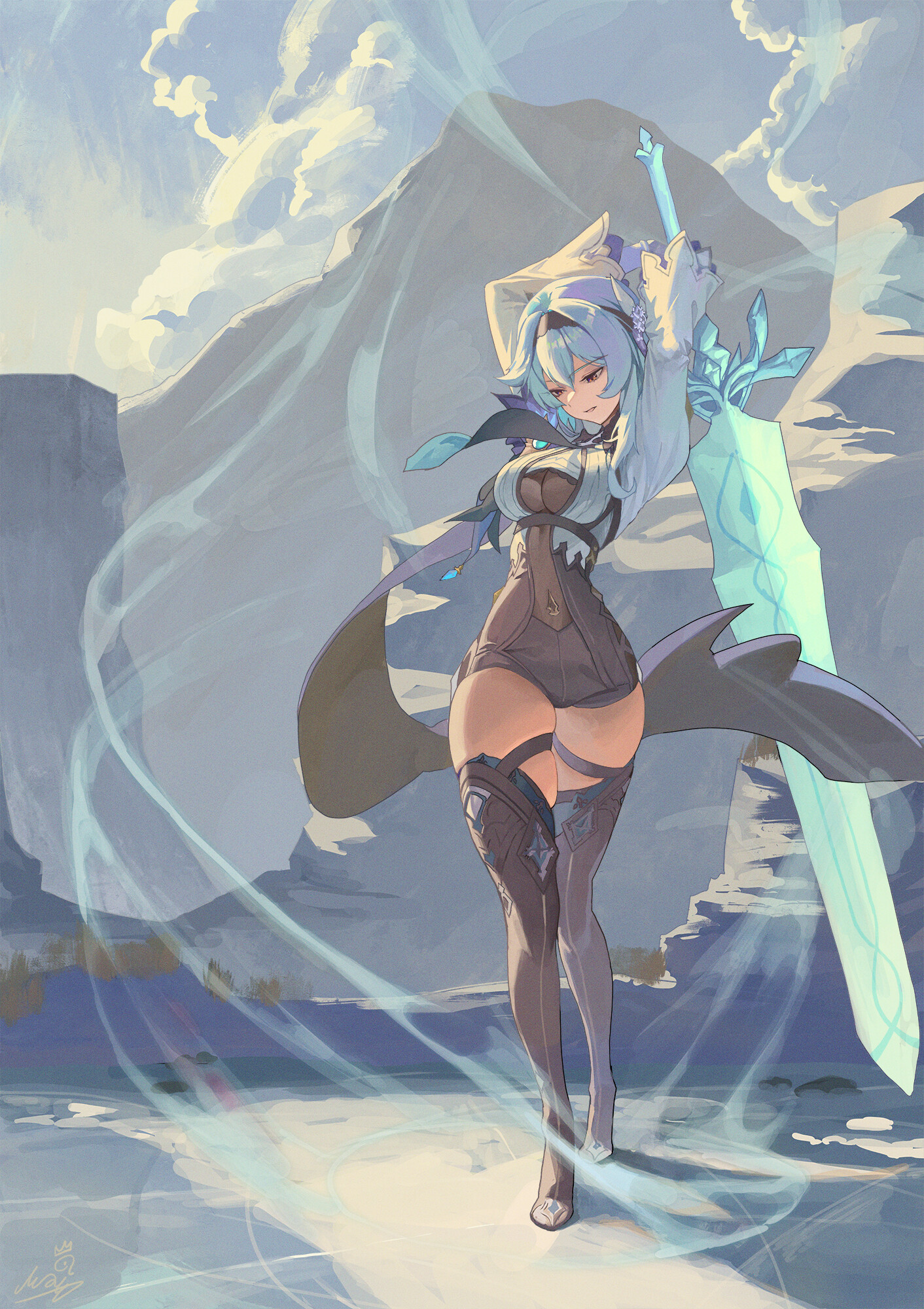 ArtStation - Genshin Impact-Eula