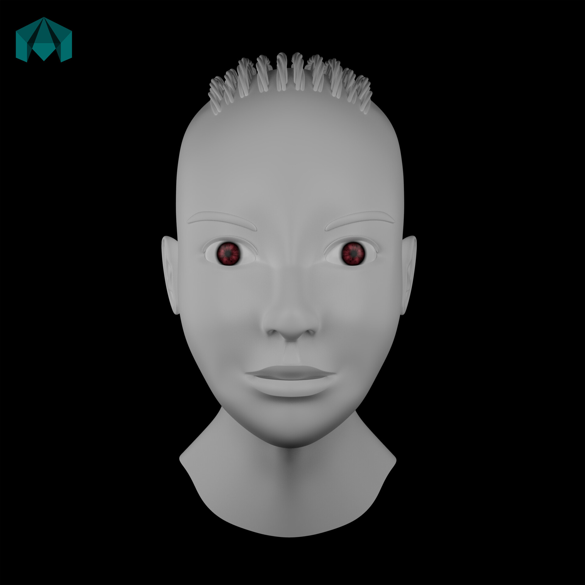 ArtStation - Female Face.